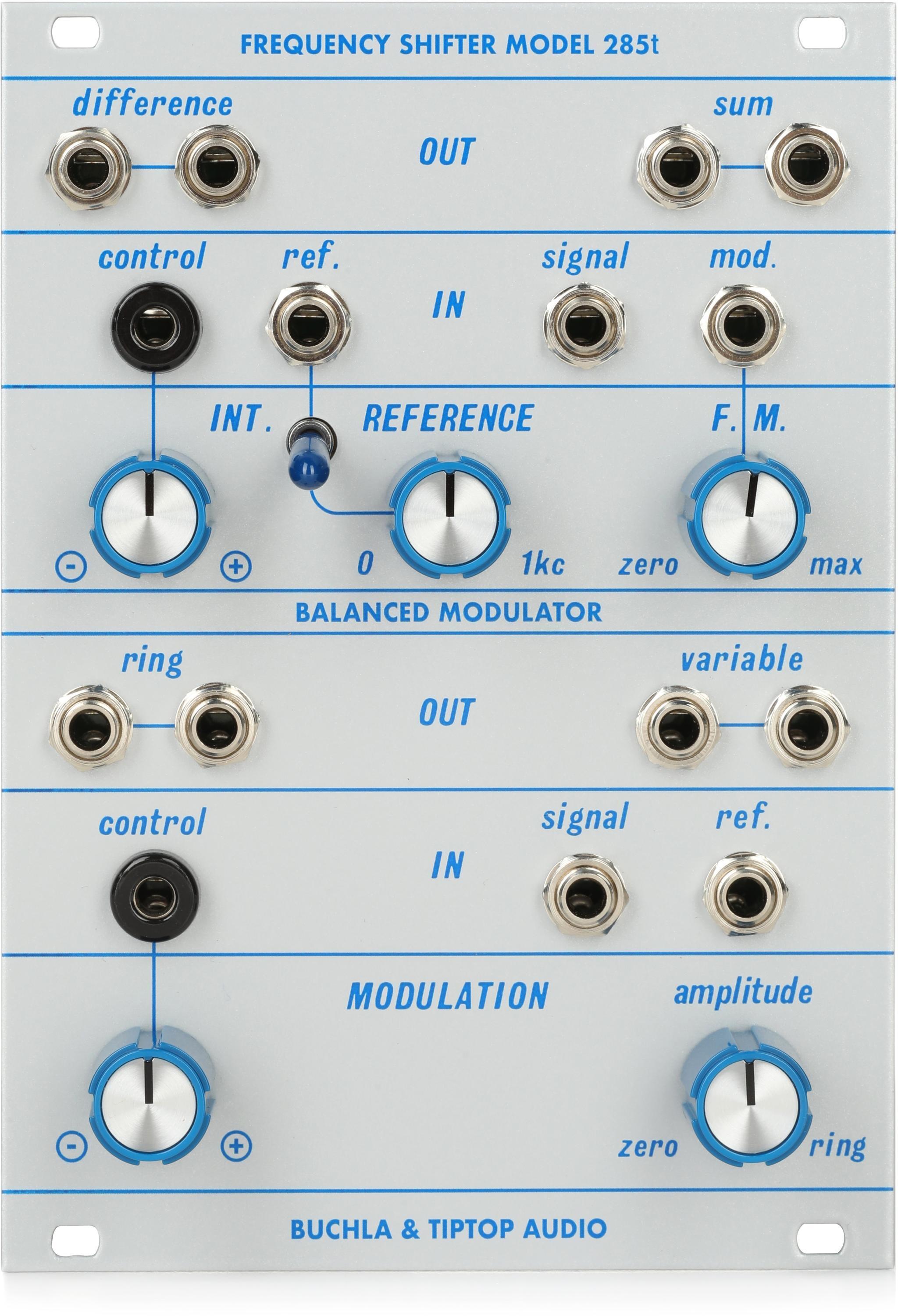 Tiptop Audio Buchla 285t Frequency Shifter and Balanced Modulator Eurorack Module | Sweetwater