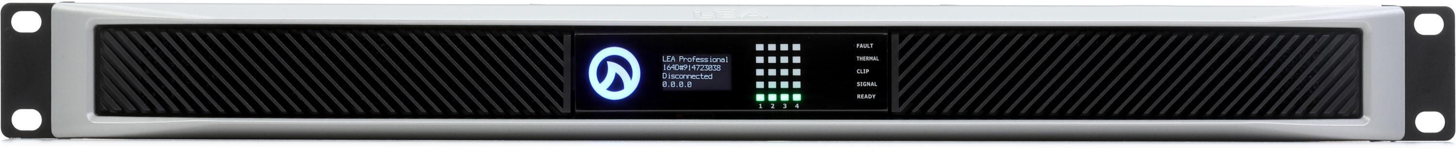 LEA Professional Connect 164D 160W 4-channel Power Amplifier with Dante ...