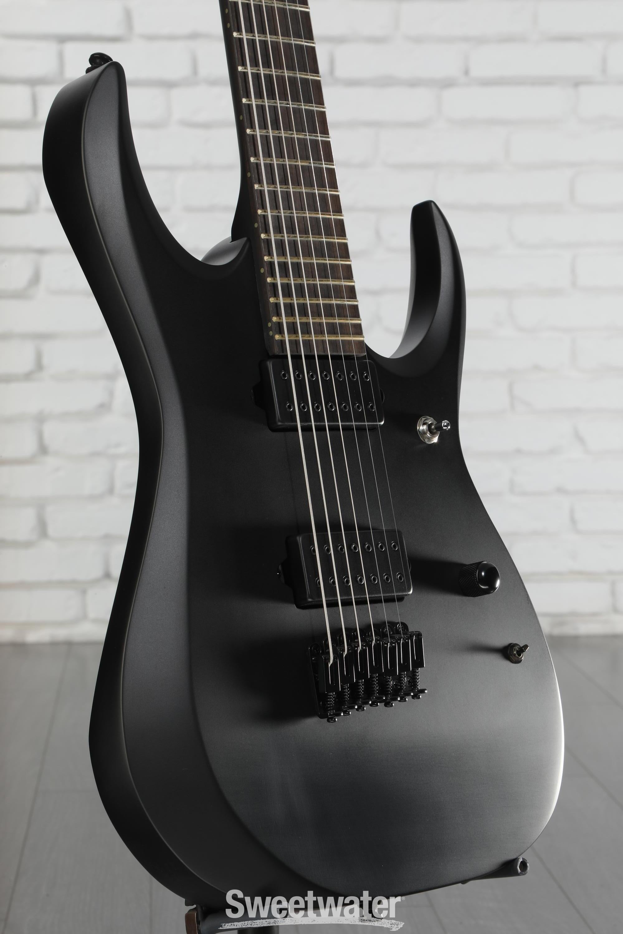 Ibanez Iron Label RGDRB71 Electric Guitar - Black | Sweetwater