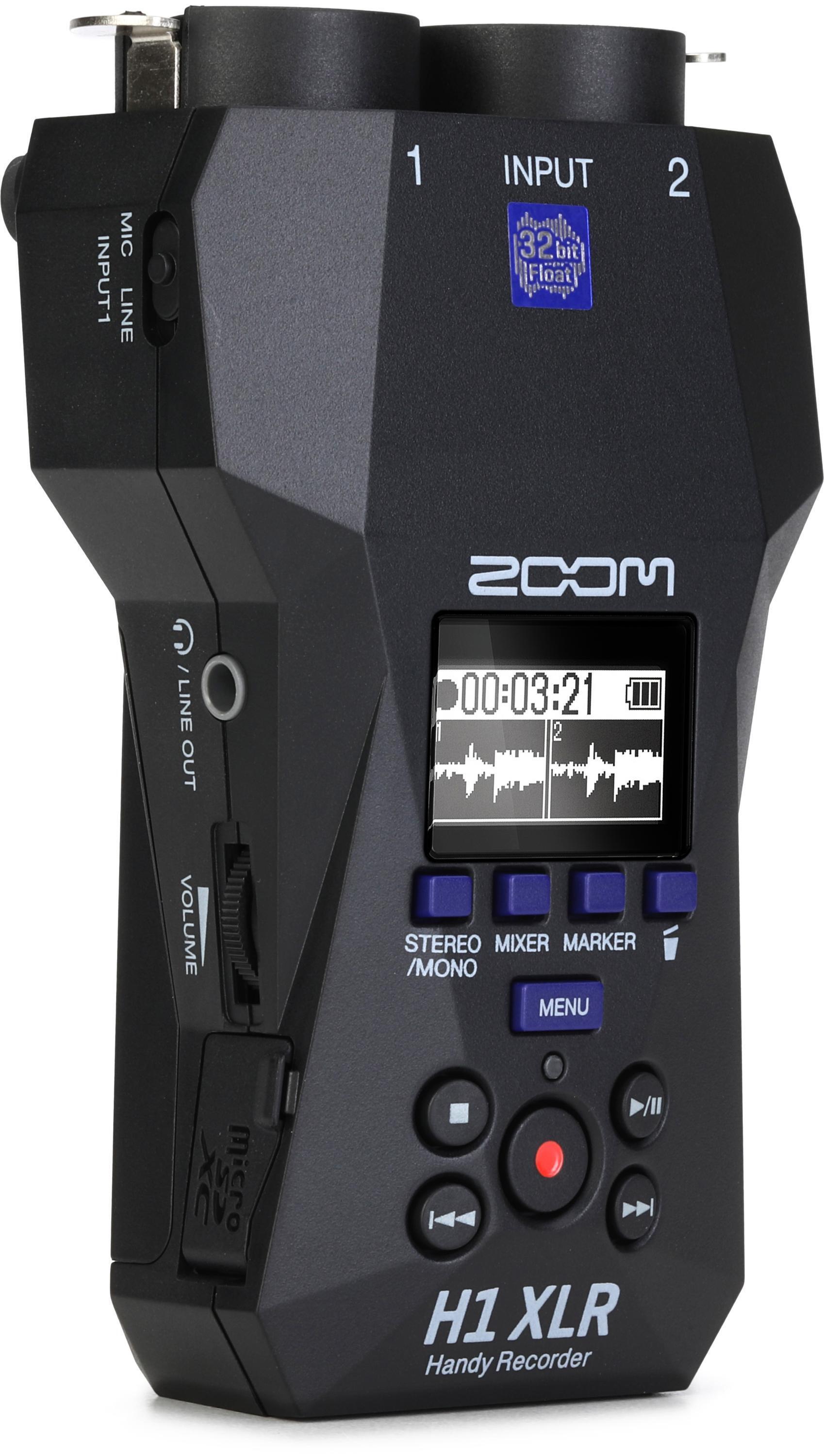 Zoom H1 XLR Portable Recorder | Sweetwater