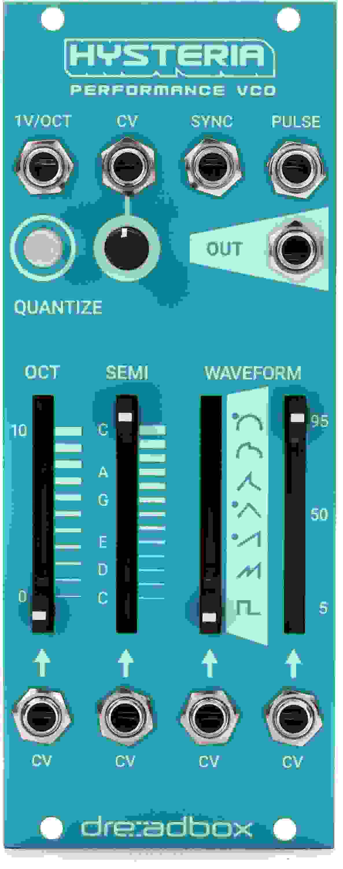 Dreadbox Hysteria Oscillator with Note Quantizer Module | Sweetwater