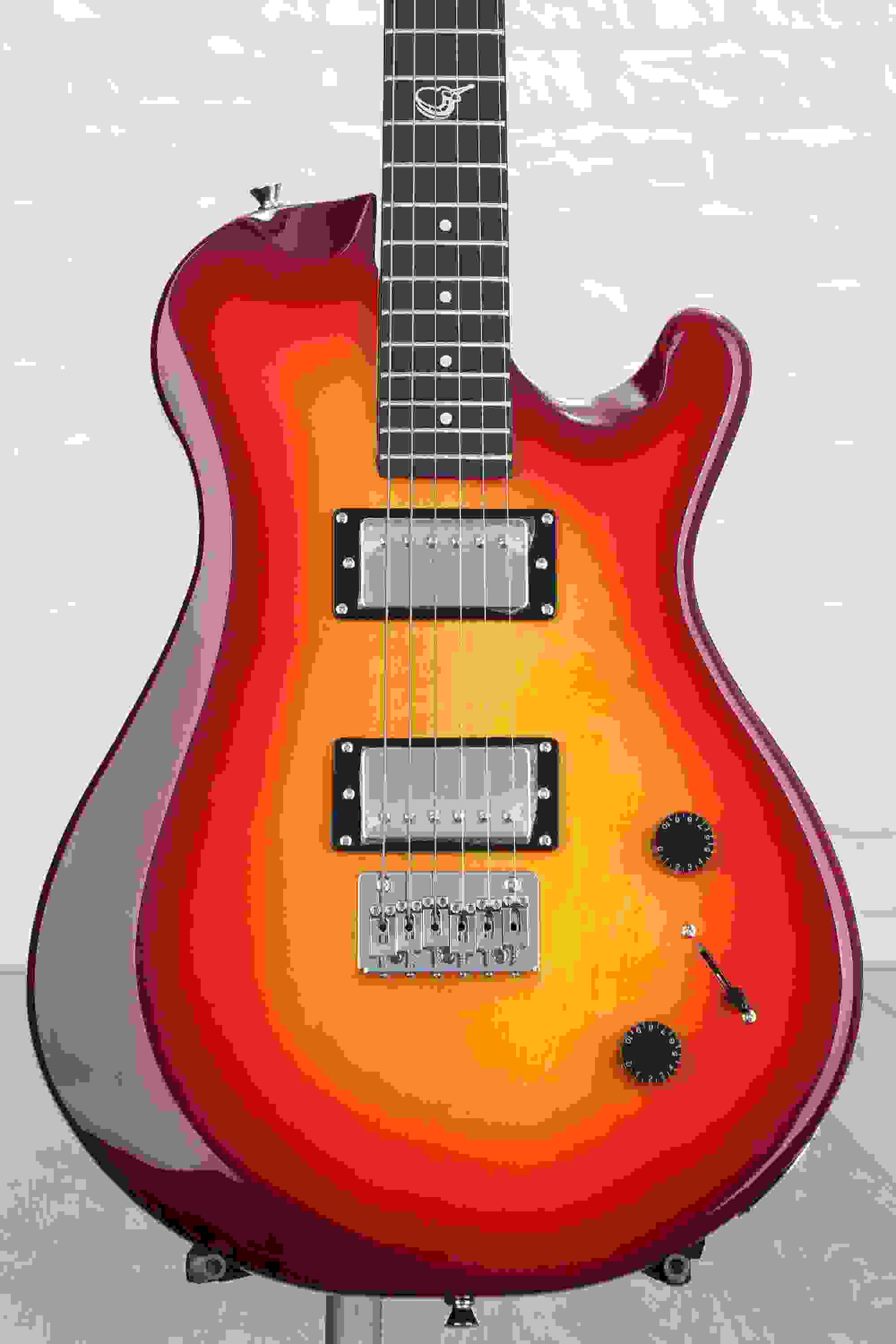 Journey Instruments OE990 Overhead Electric Collapsible Travel Guitar ...