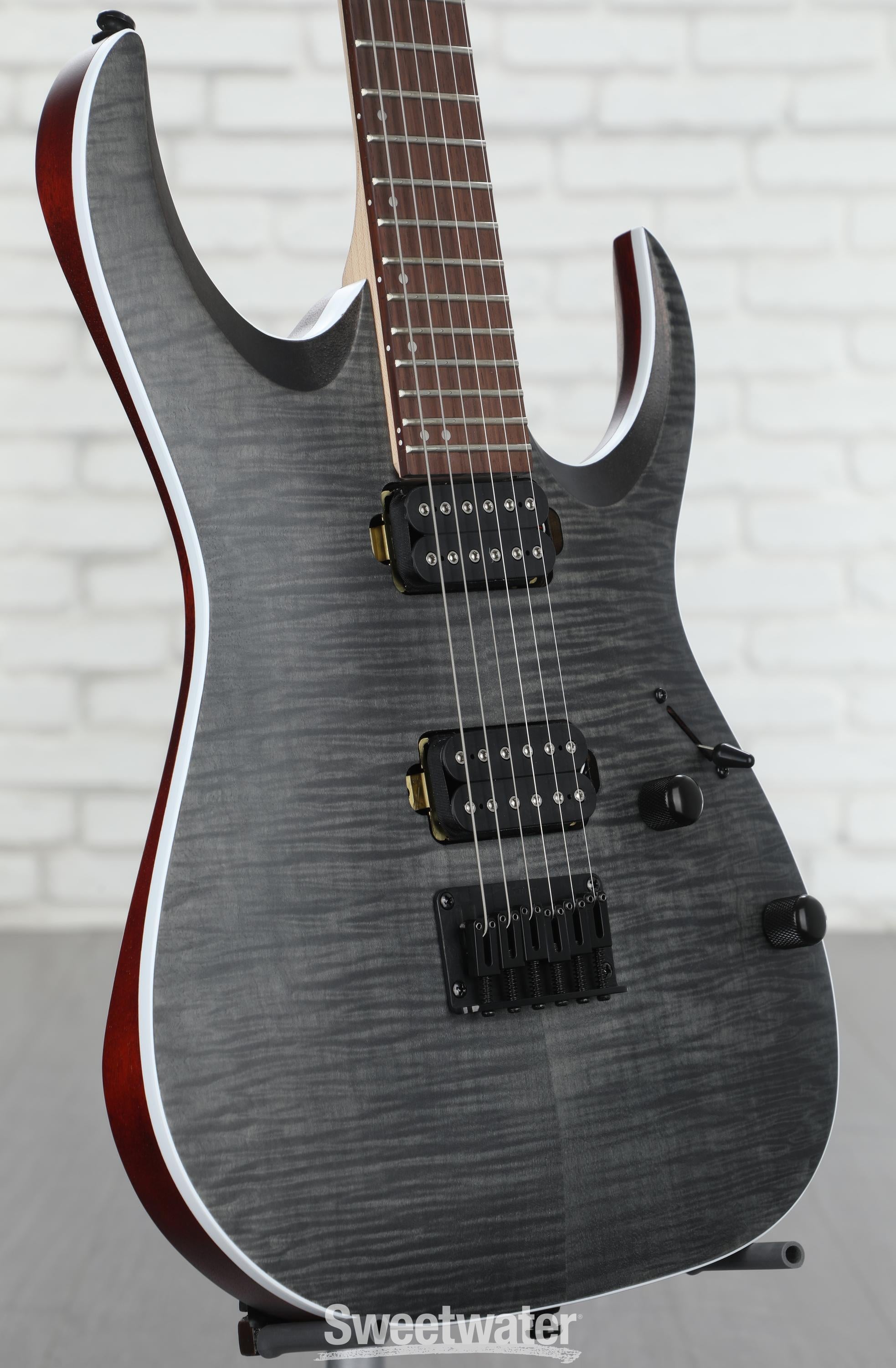 Ibanez Standard RGA42FM - Transparent Gray Flat | Sweetwater