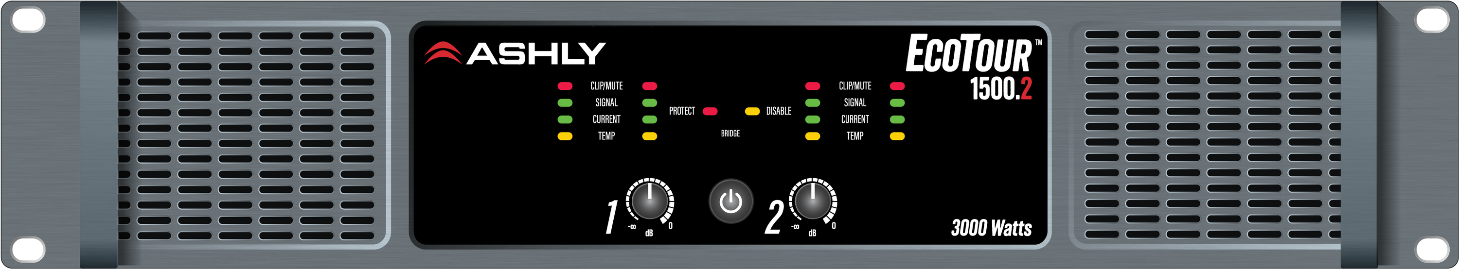 Ashly EcoTour 1500.2 Power Amplifier | Sweetwater