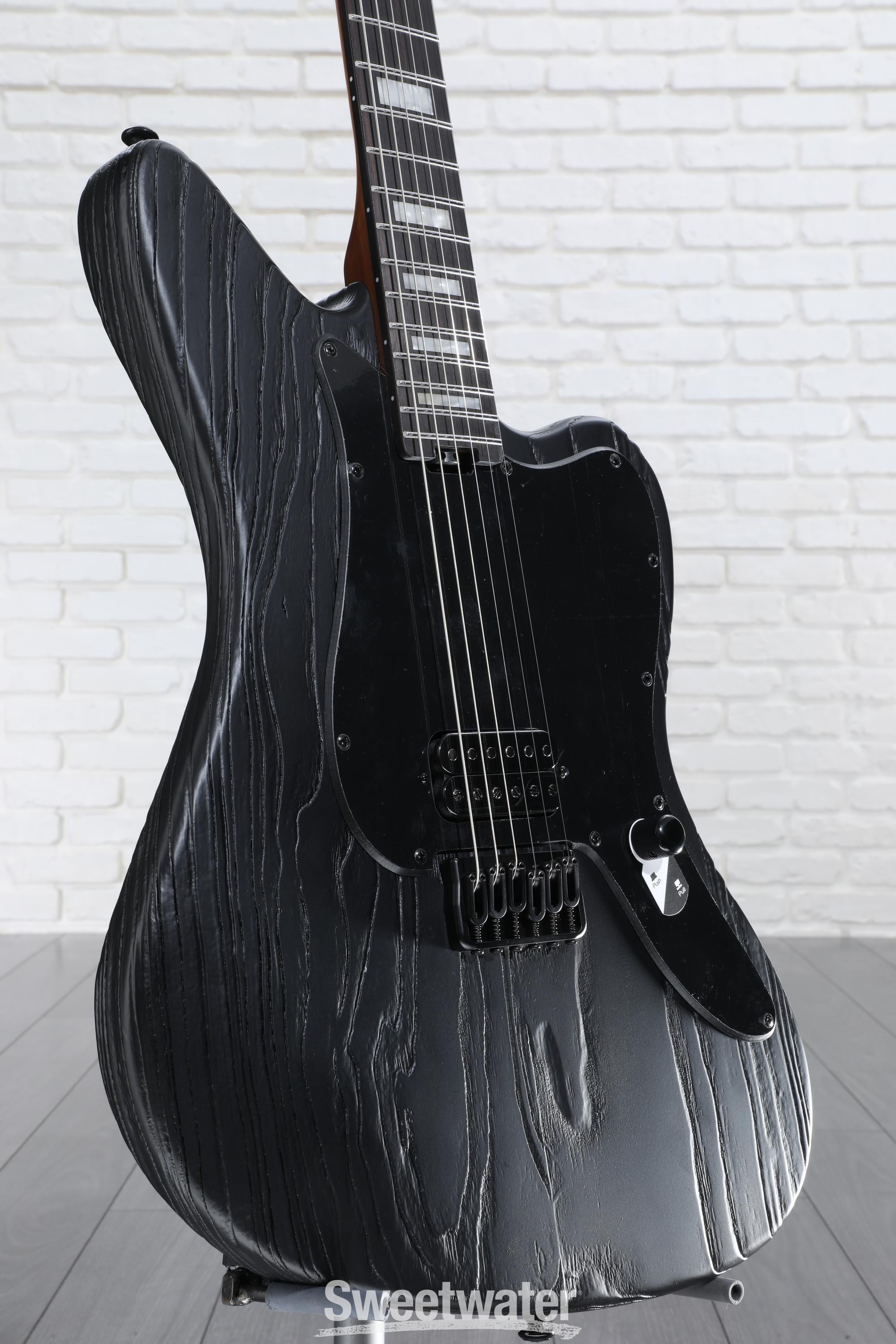 ESP LTD XJ-1 HT Electric Guitar - Black Blast | Sweetwater