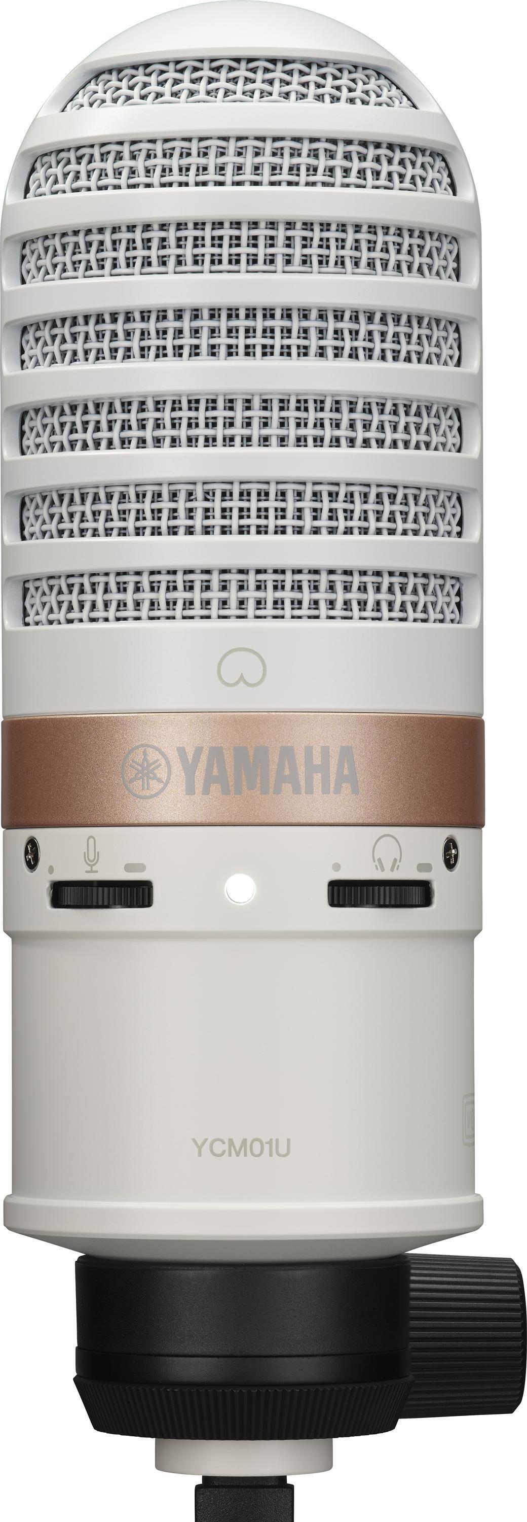 Yamaha YCM01U W USB Condenser Microphone - White | Sweetwater