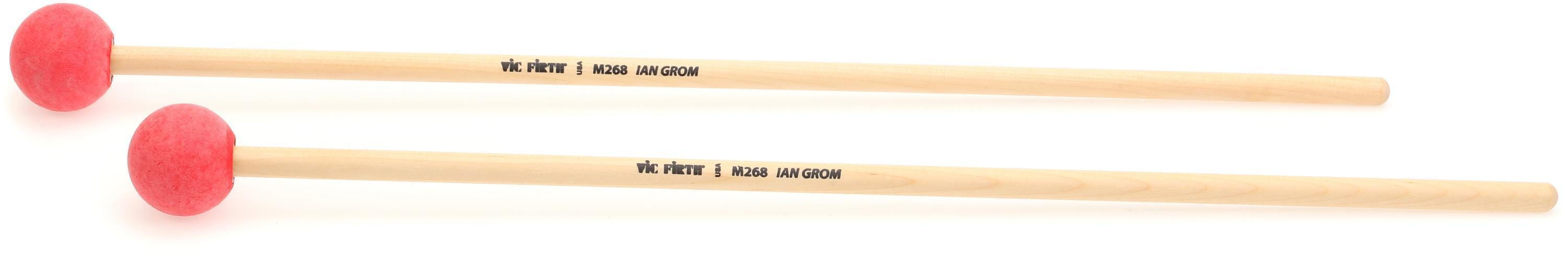 Vic Firth M268 Corpsmaster Ian Grom Signature Keyboard Mallets | Sweetwater