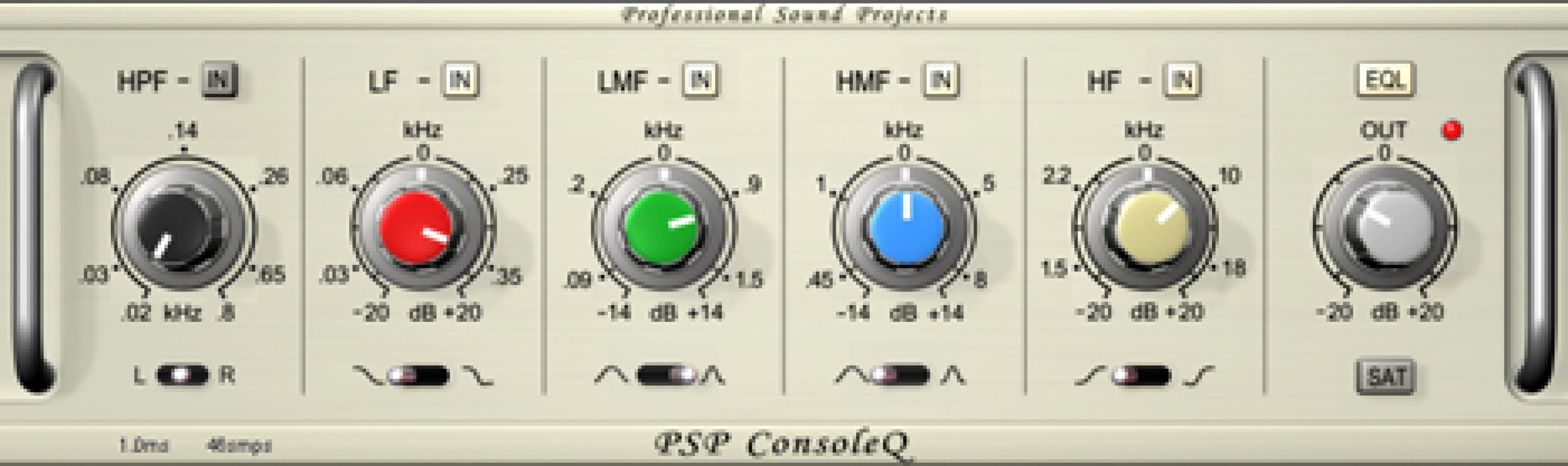 PSP Audioware ConsoleQ British Console EQ Plug-in | Sweetwater