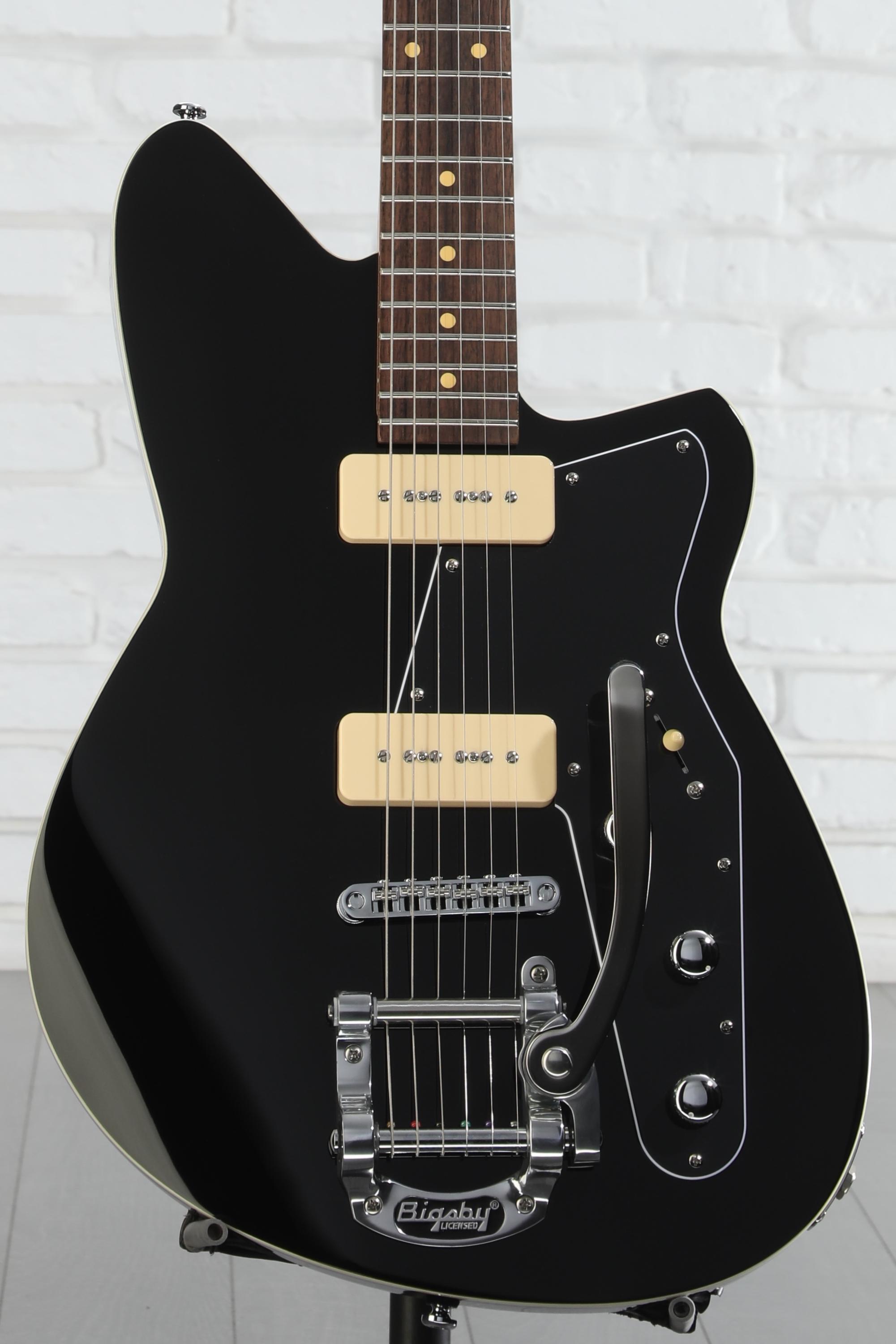 Reverend Jetstream 290 Electric Guitar - Midnight Black, Rosewood ...