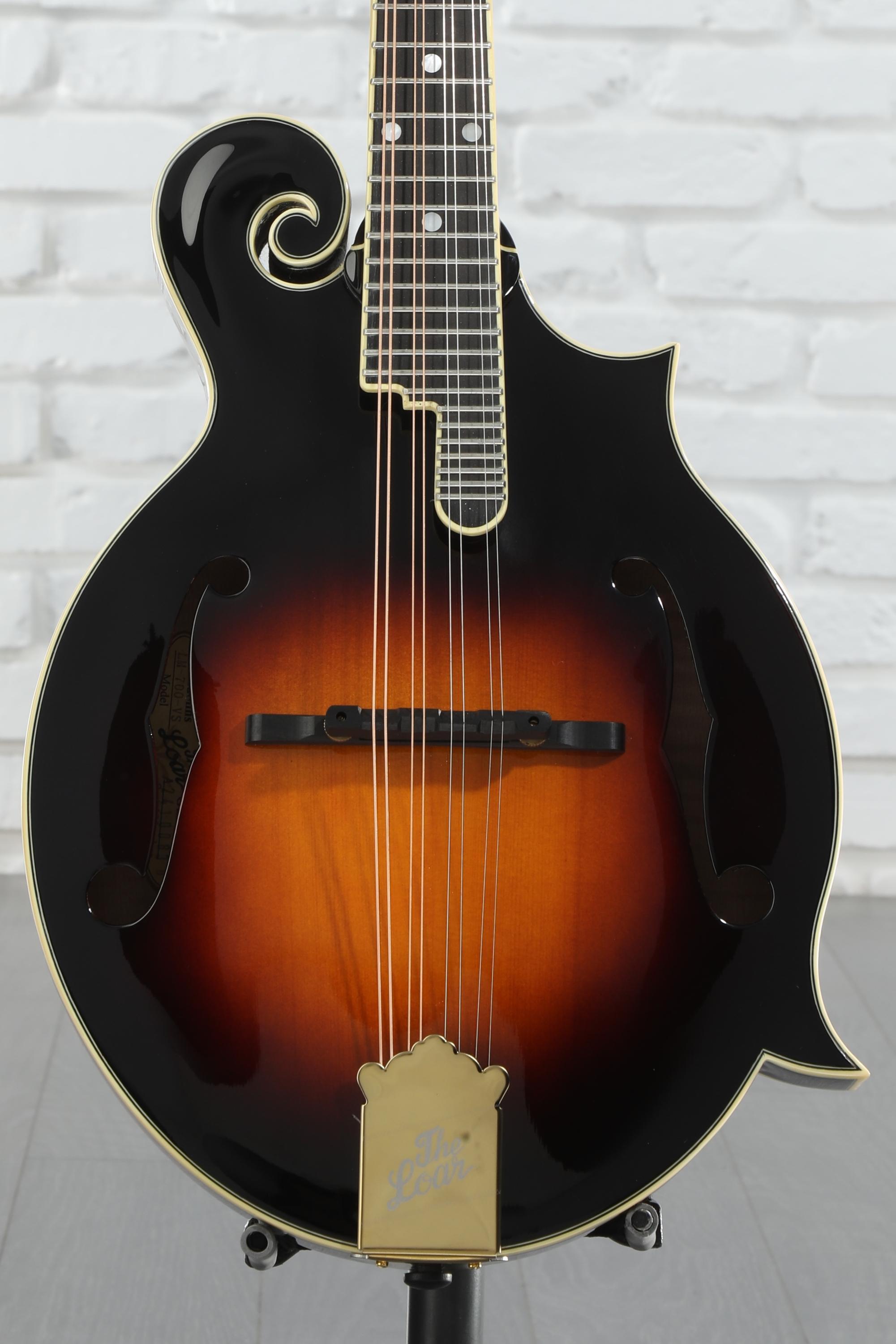The Loar LM-700-VS Supreme F-style Mandolin - Gloss Vintage Sunburst ...