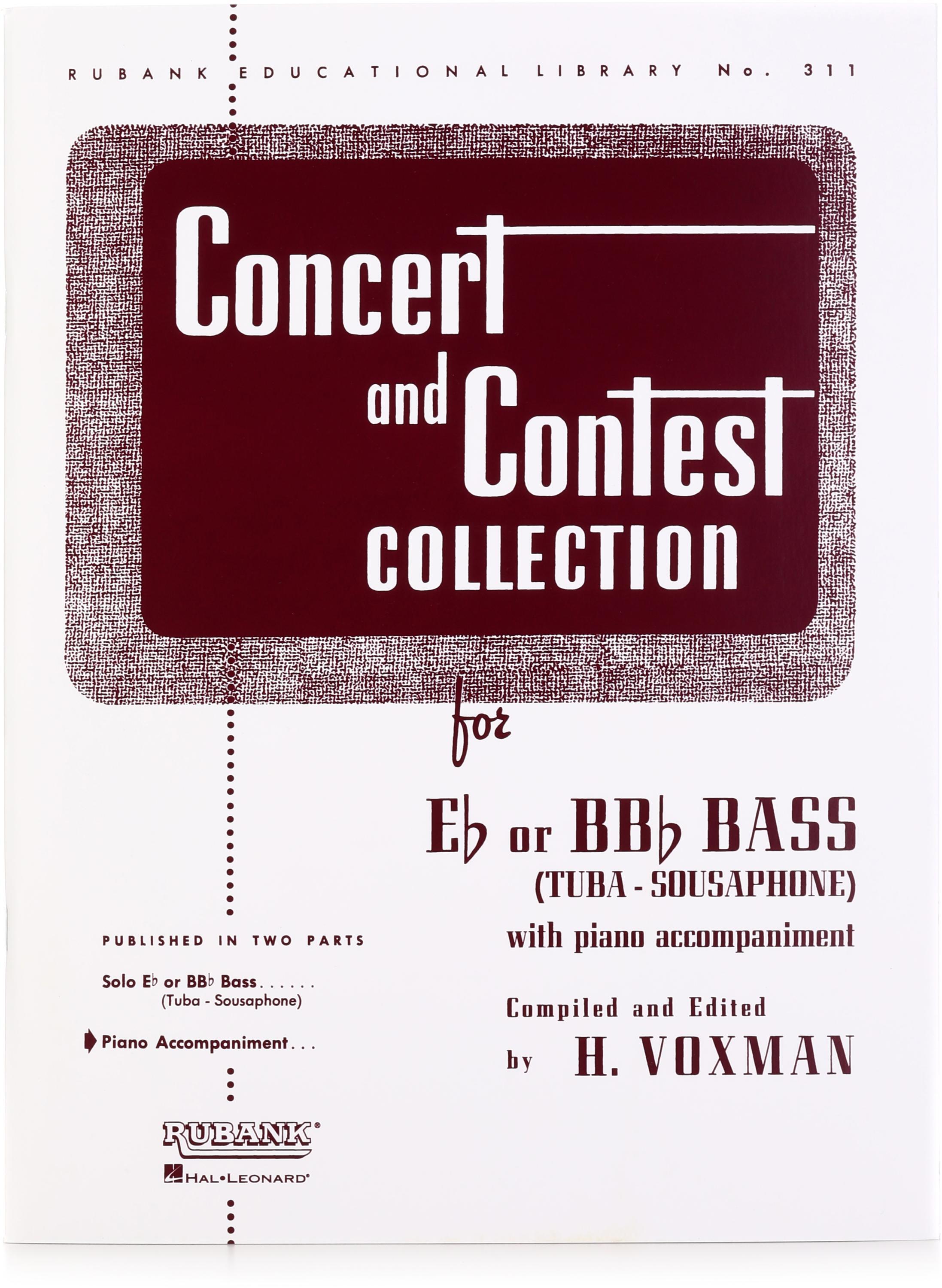 Hal Leonard Concert and Contest Collection for BBb Tuba - Piano ...