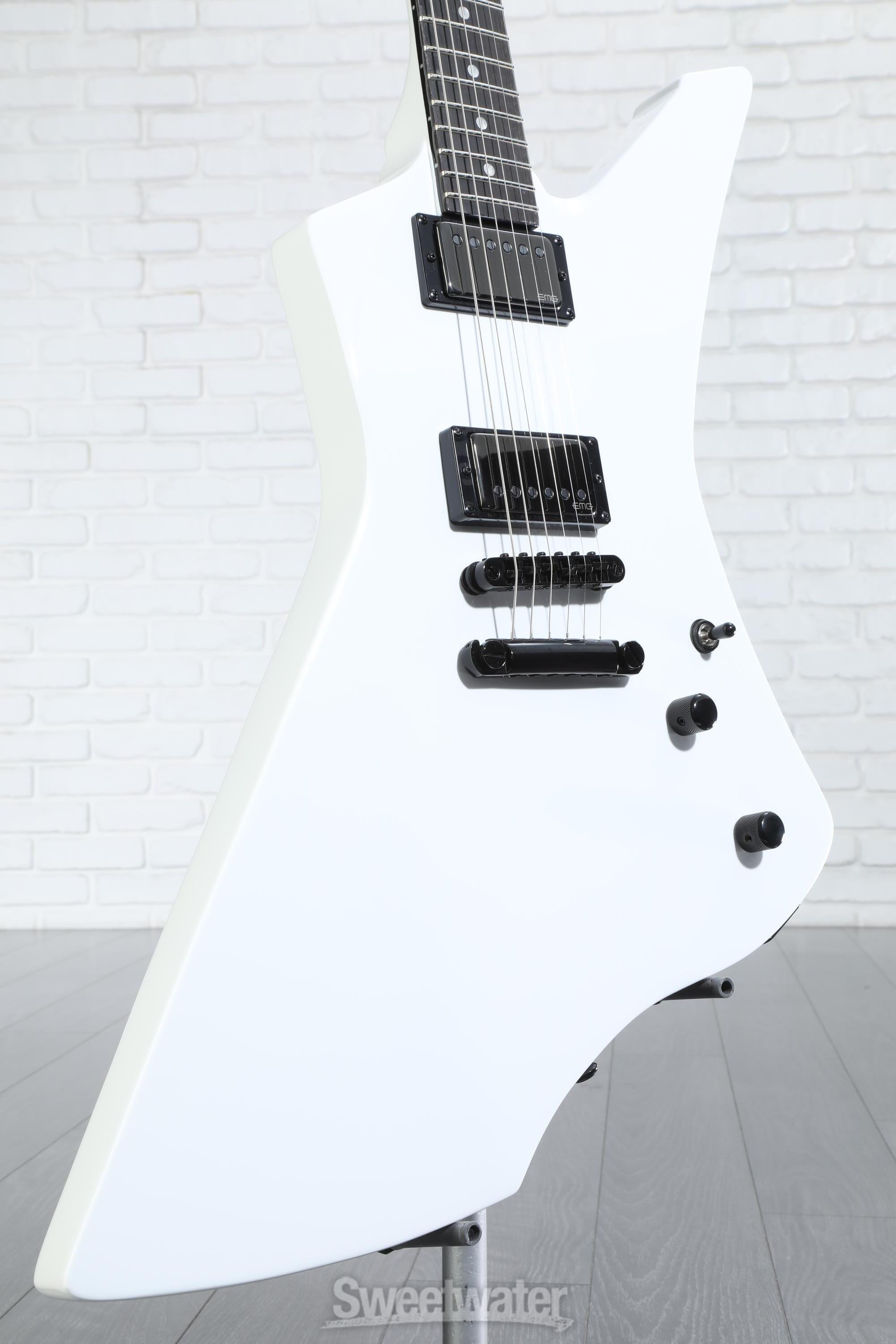 ESP LTD James Hetfield Signature Snakebyte - Snow White | Sweetwater