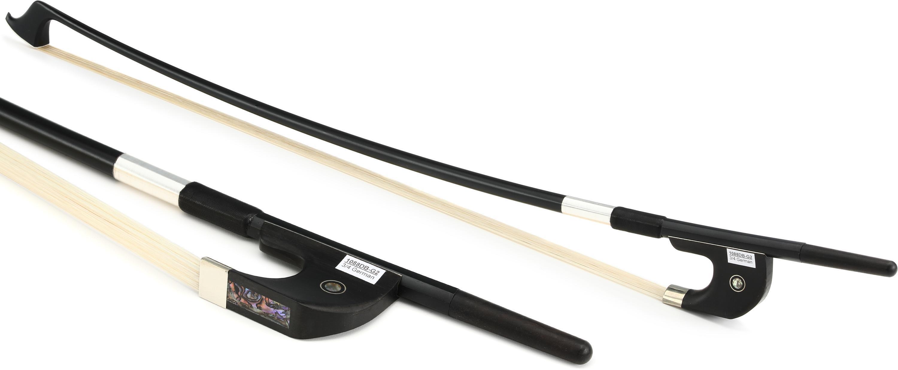 Howard Core 1088DB-G Fiberglass Double Bass Bow - German, 3/4 Size ...