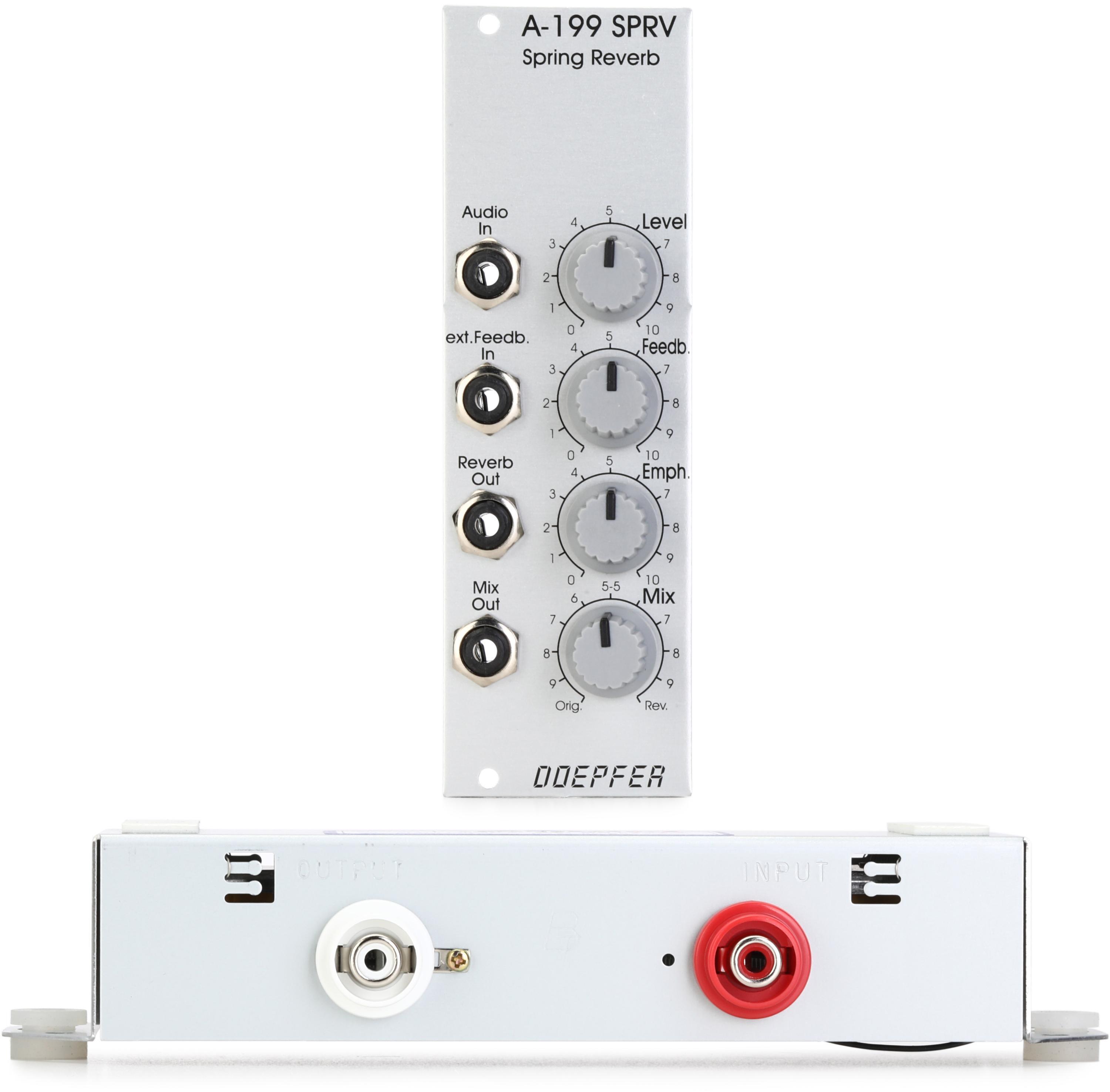 Doepfer A-199 Eurorack Spring Reverb Module - Standard Edition | Sweetwater