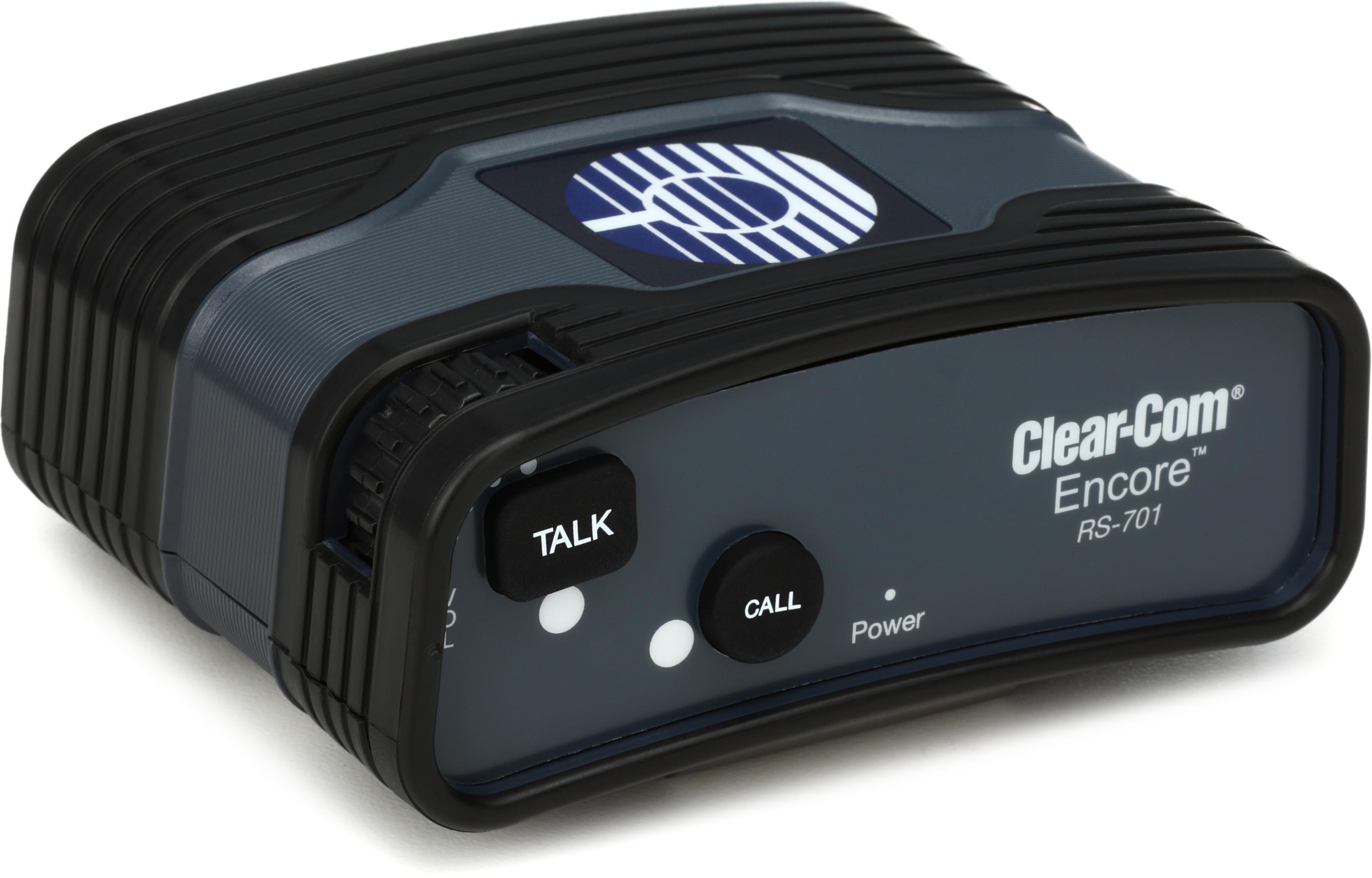 Clear-Com RS-701 Single-channel Standard Beltpack | Sweetwater