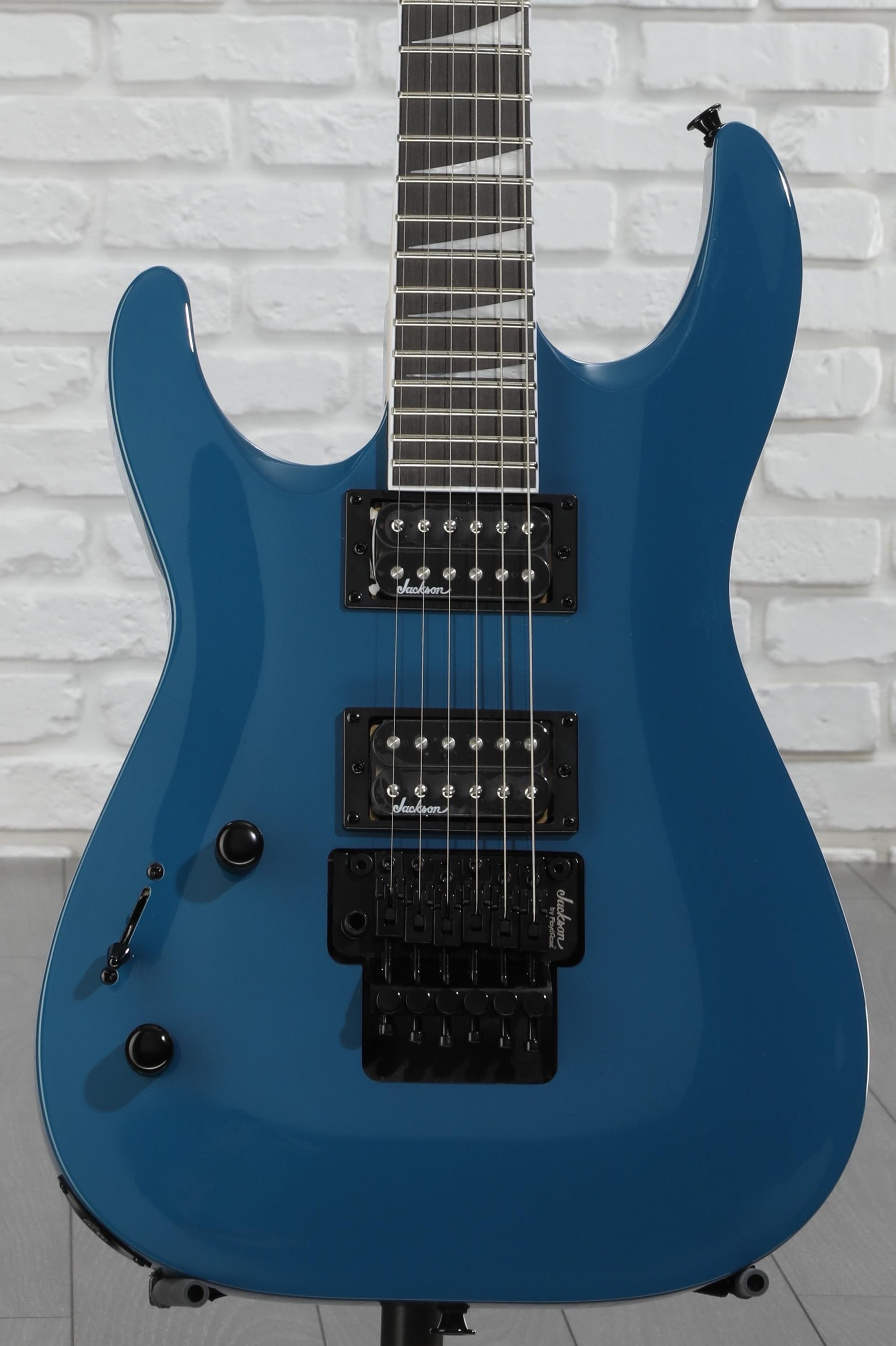 Jackson Dinky Arch Top JS32 DKA Left-handed - Bright Blue | Sweetwater