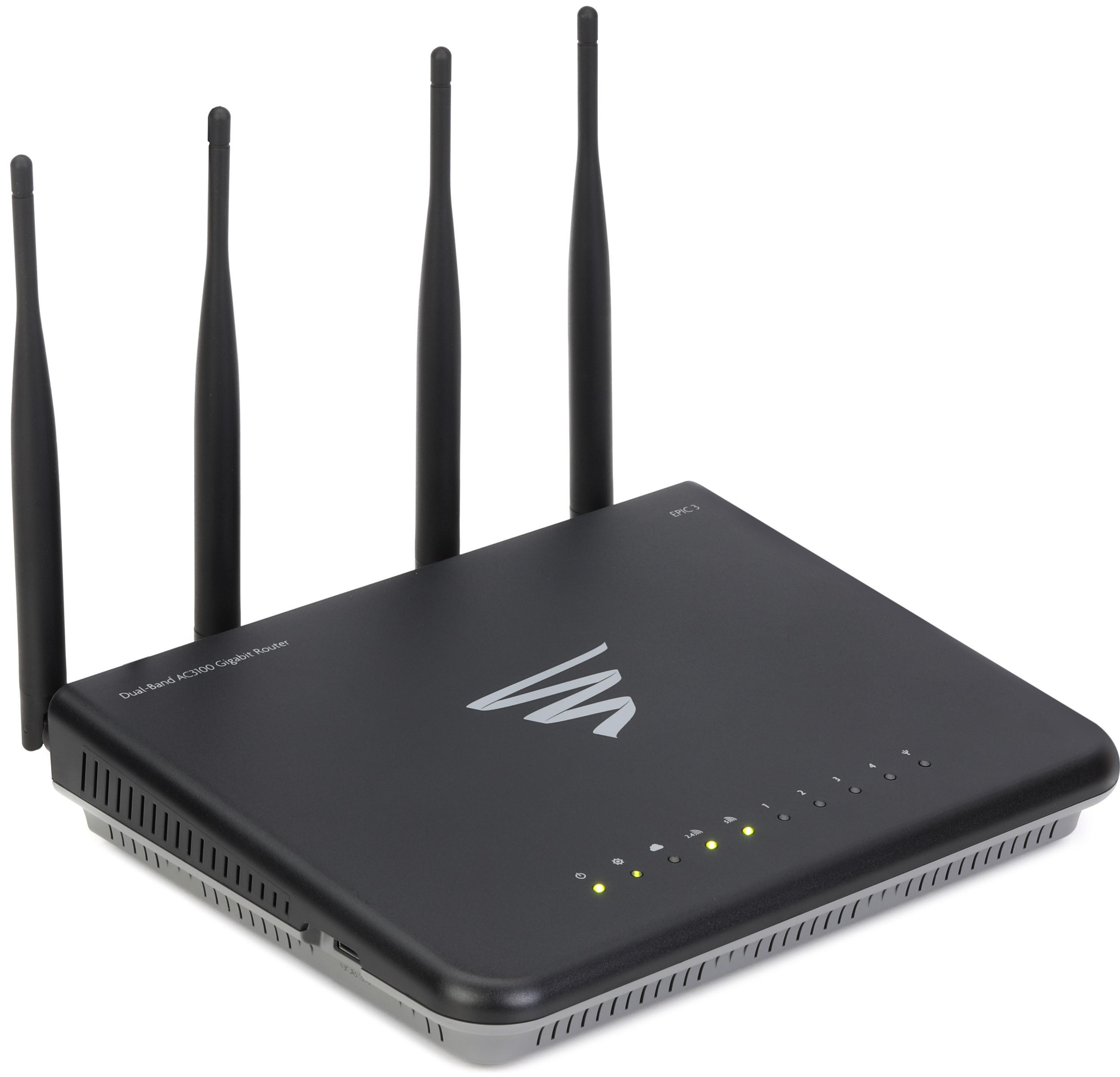 Luxul XWR-3150 EPIC 3 AC3100 Dual-band Wi-Fi Router | Sweetwater