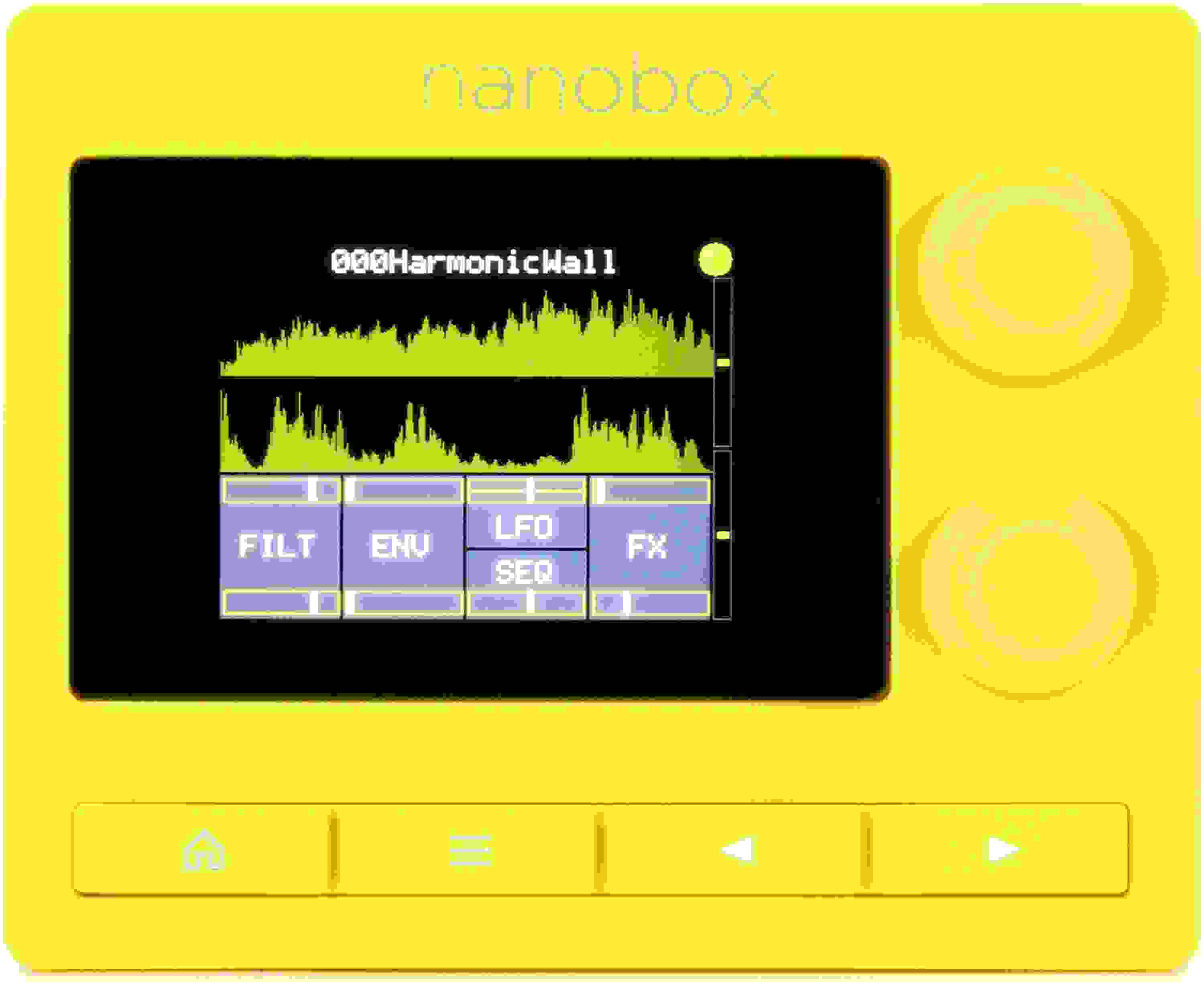 1010music Nanobox Lemondrop Granular Synthesizer Module | Sweetwater