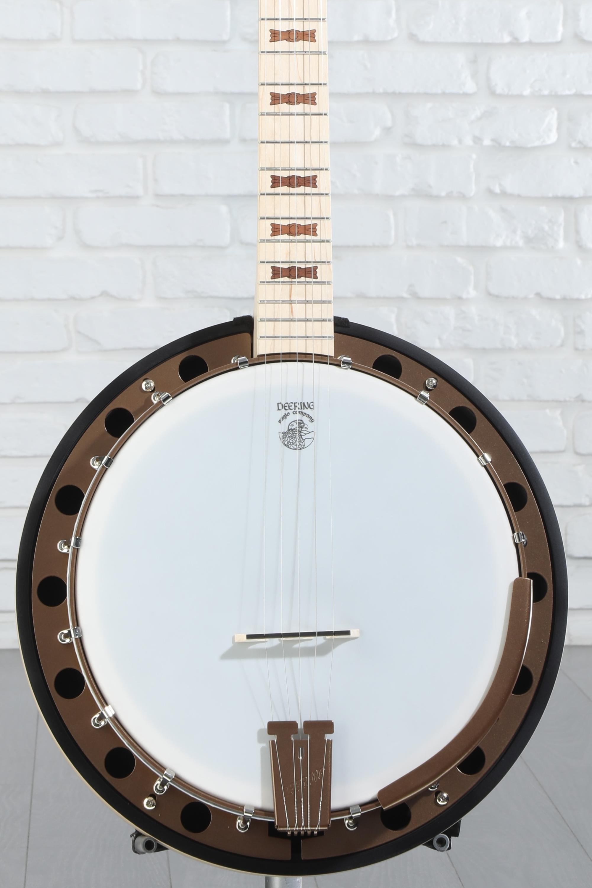 Deering Goodtime Two Resonator 5-string Left-handed Banjo - Blonde ...