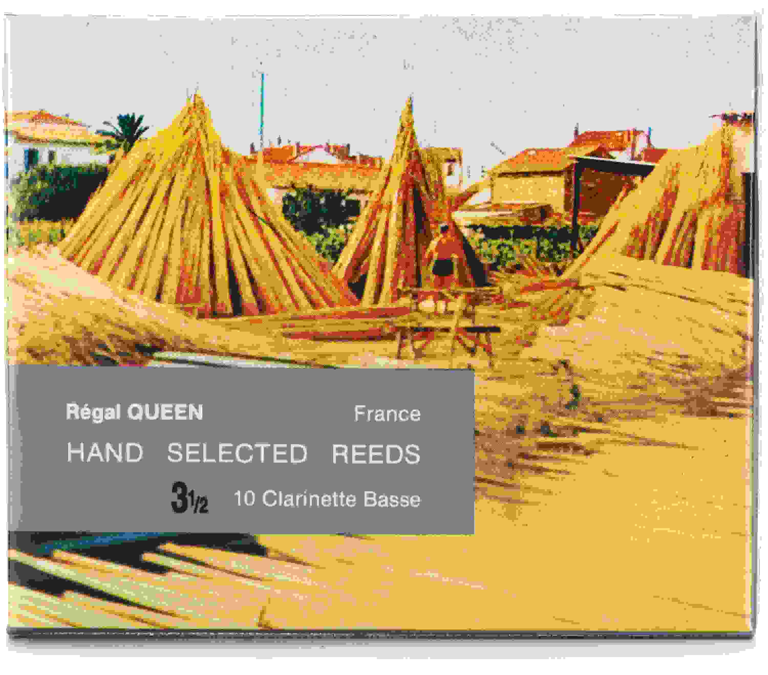 Rigotti Queen Bass Clarinet Reeds - 3.5 (10-pack) | Sweetwater