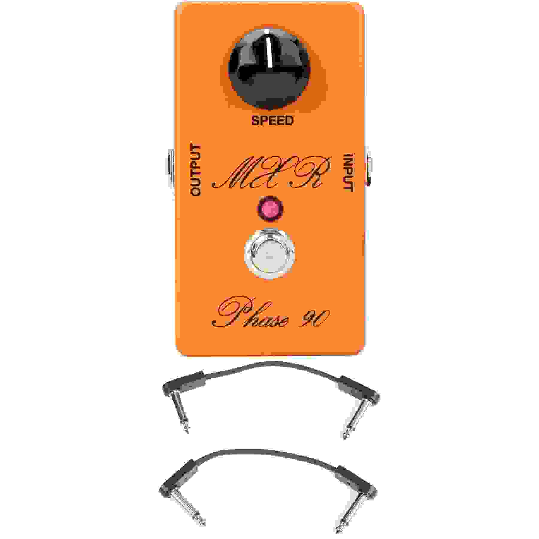 MXR CSP101SL Script Phase 90 Pedal with EBS Patch Cables | Sweetwater