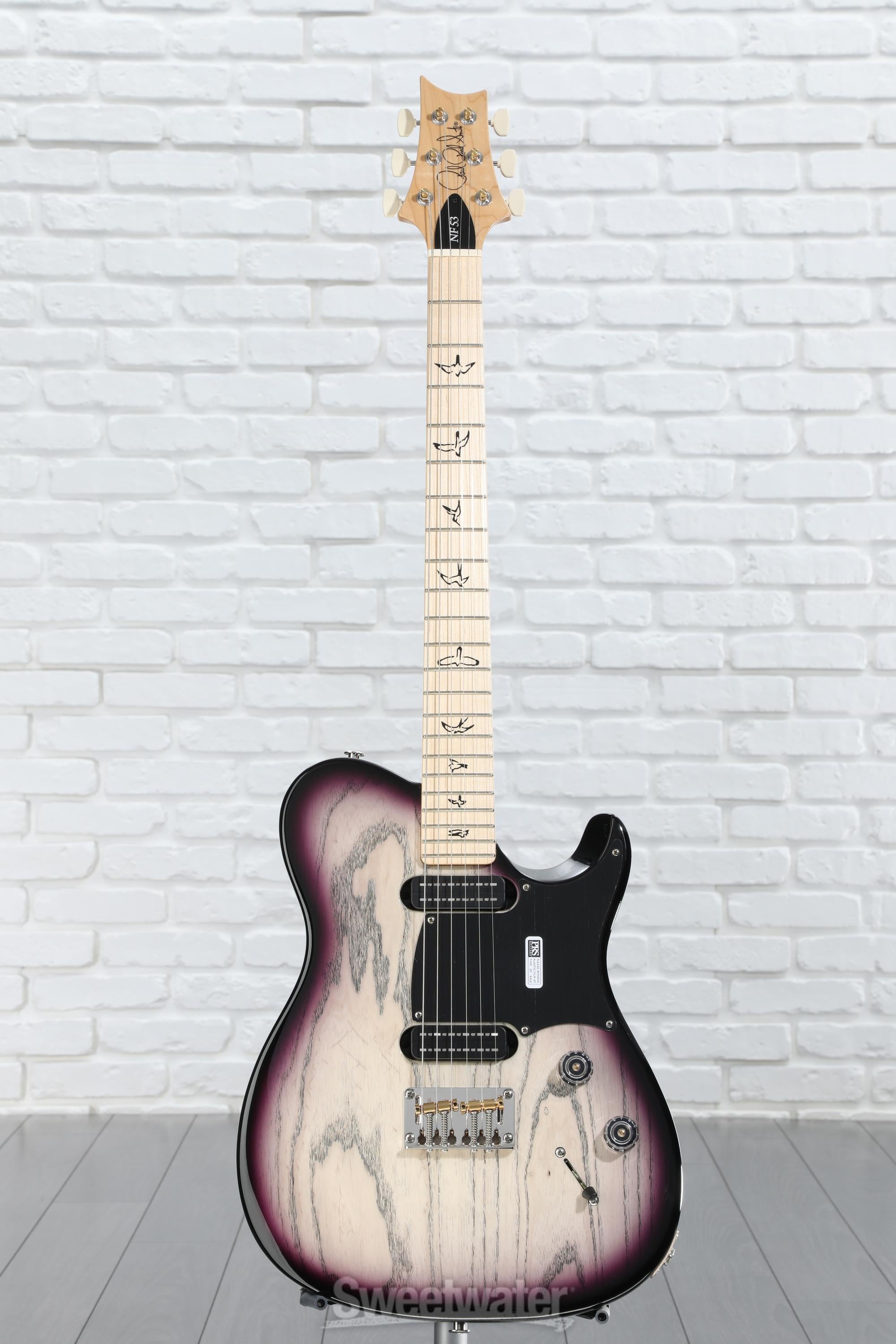 PRS NF 53 Electric Guitar - Mulberry Smokeburst | Sweetwater