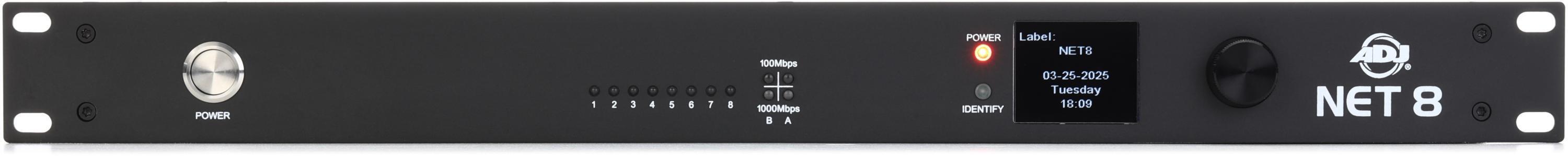 ADJ NET 8 Ethernet Node | Sweetwater