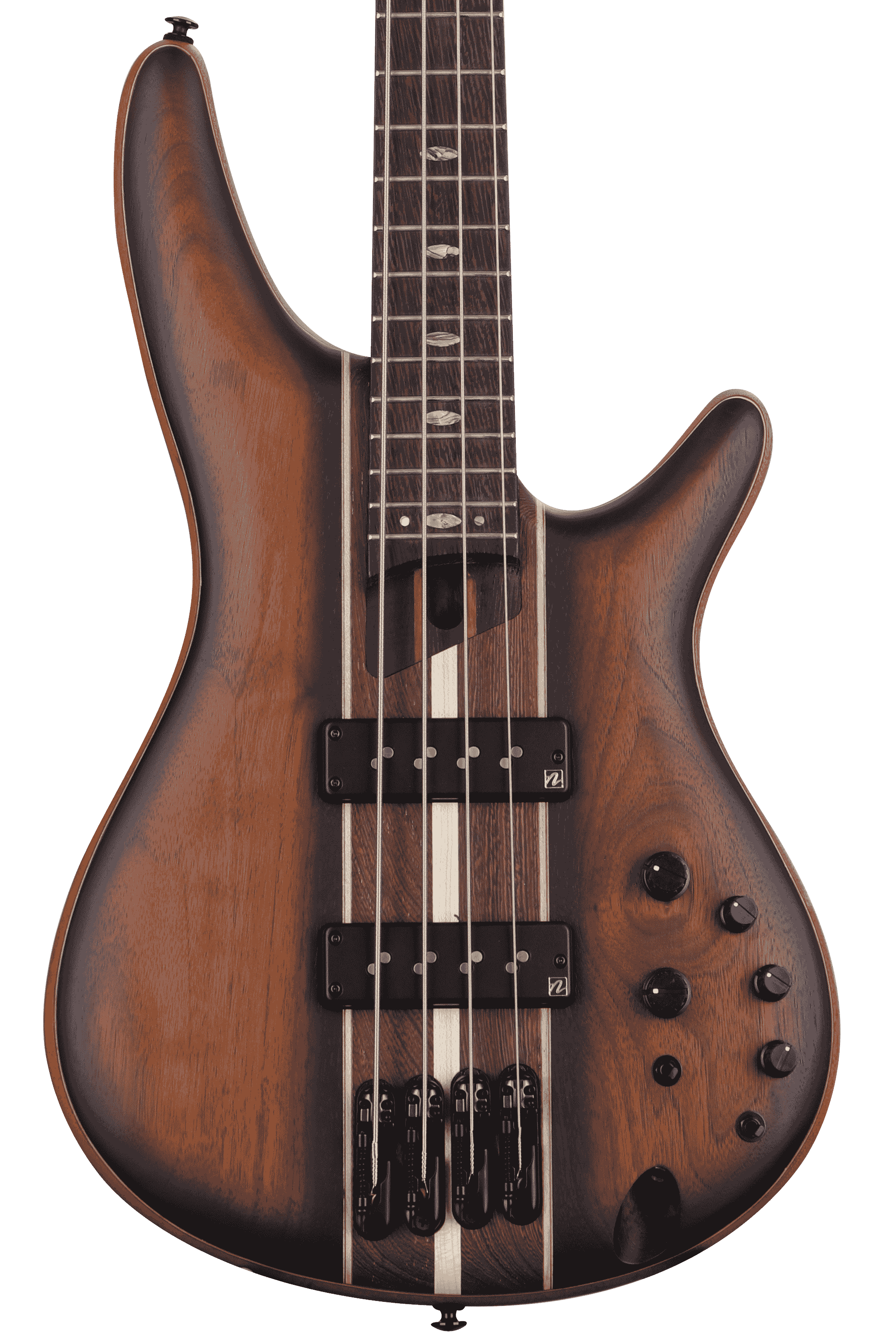 Ibanez Premium SR1350B 4-string Bass Guitar - Dual Mocha Burst Flat ...