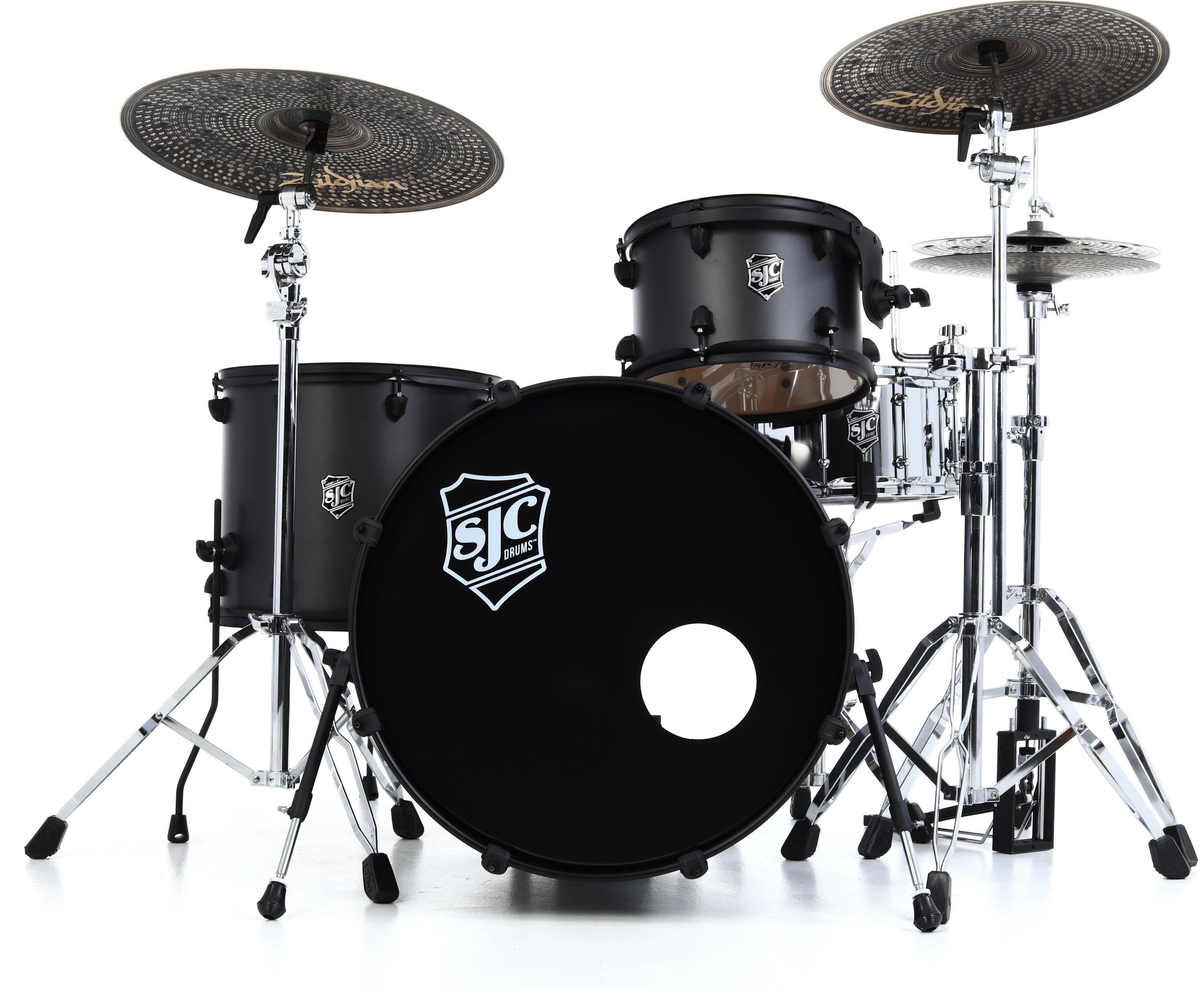 SJC Custom Drums Pathfinder Series 3-piece Shell Pack - Galaxy Gray ...