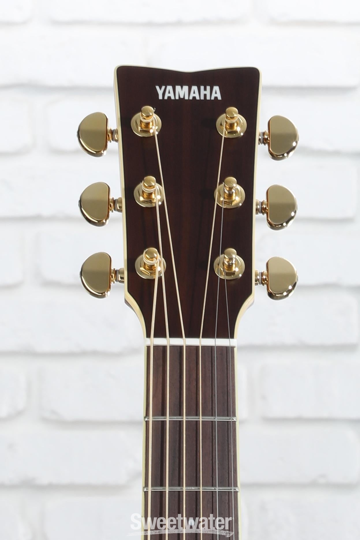 Yamaha LL6 ARE Original Jumbo Acoustic Guitar - Natural | Sweetwater