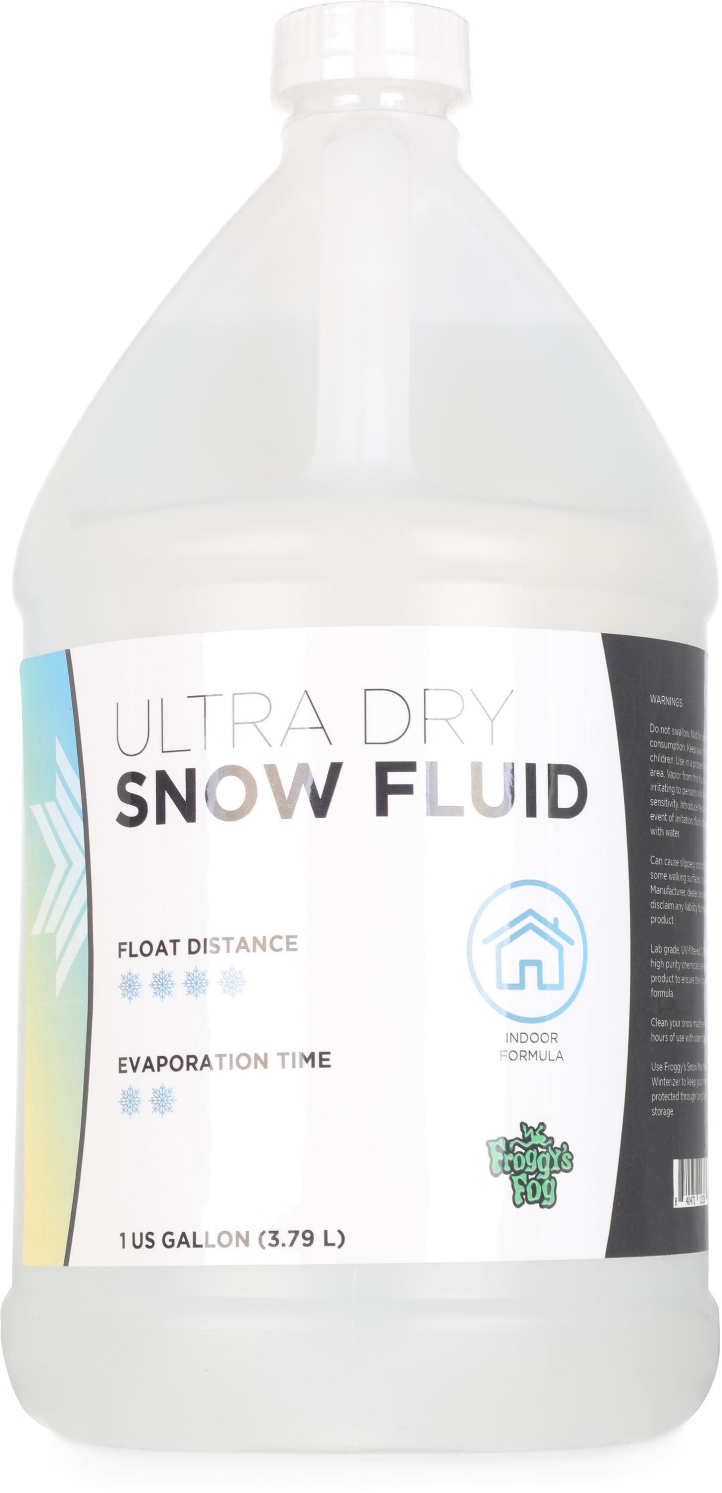 Froggy's Fog Ultra Dry Snow Fluid - 1 Gallon | Sweetwater