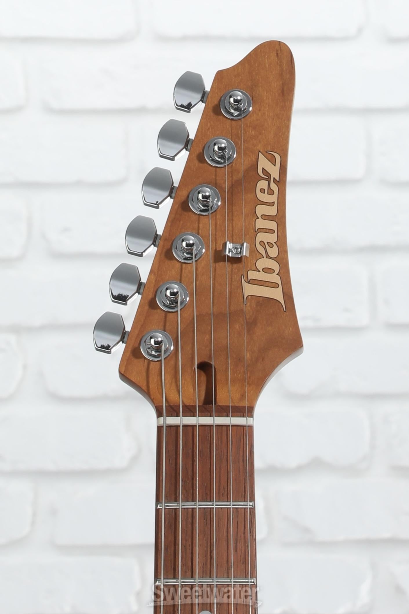 Ibanez Standard AZ22S1F Electric Guitar - Transparent Black Sunburst ...