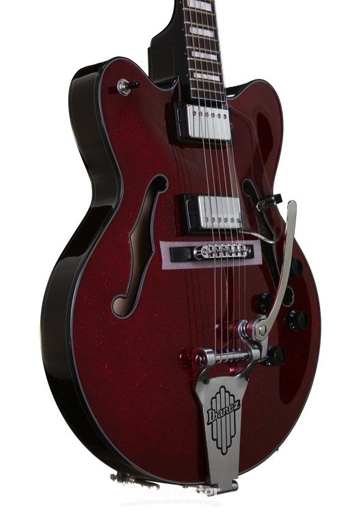 Ibanez AFD75T Red Sparkle | Sweetwater Ibanez AFD75T Red Sparkle | Sweetwater