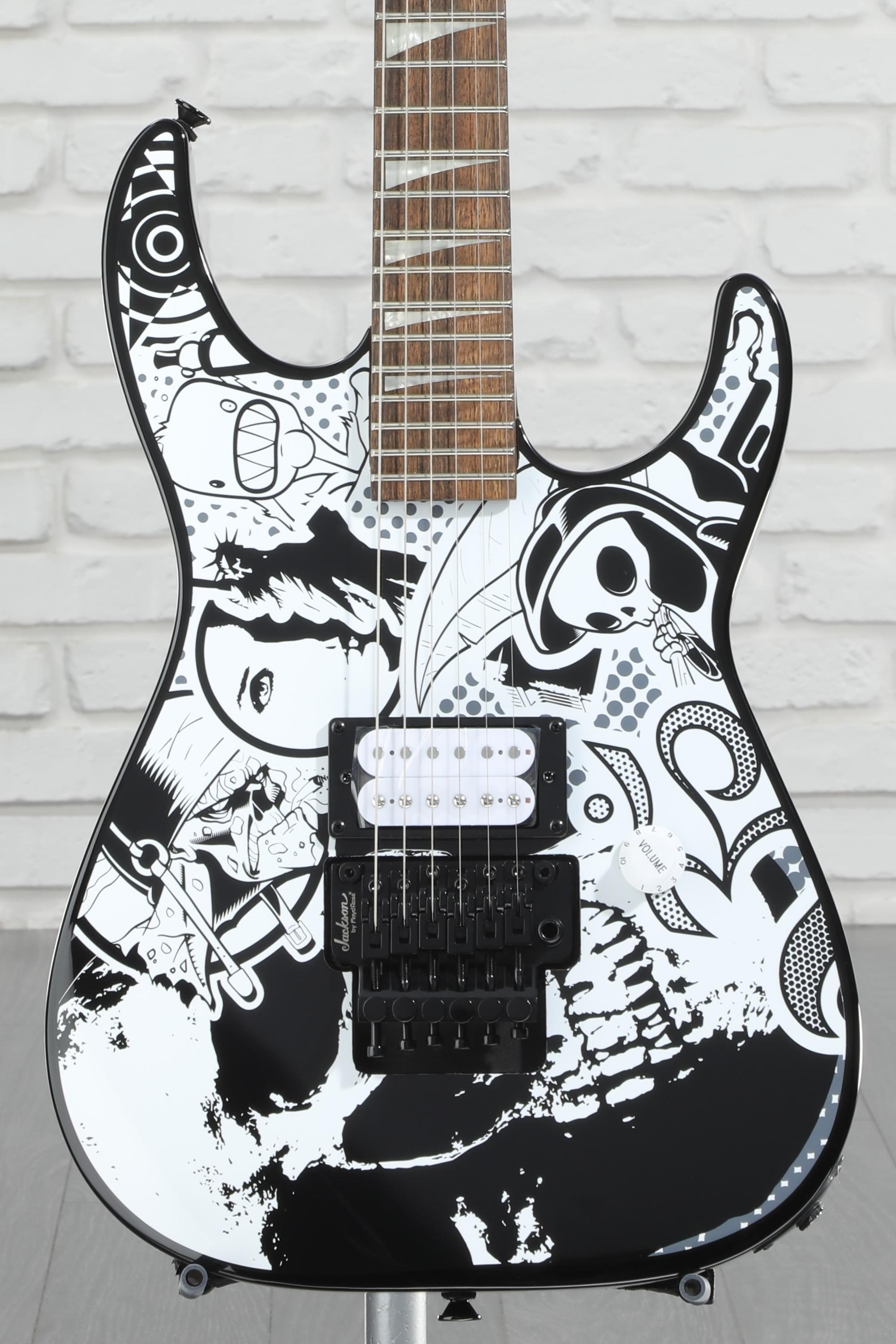 Jackson X Series Dinky DK1 H Electric Guitar - Scull Kaos | Sweetwater