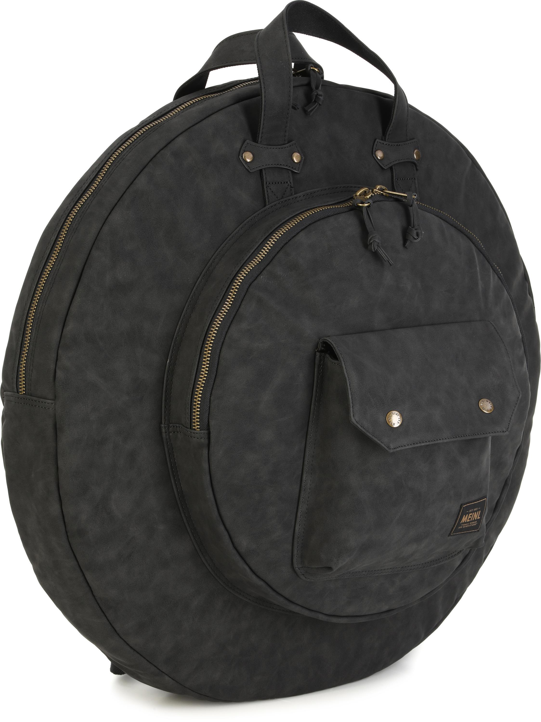 Meinl Cymbals Vintage Hyde Cymbal Bag - 22 inch, Black | Sweetwater