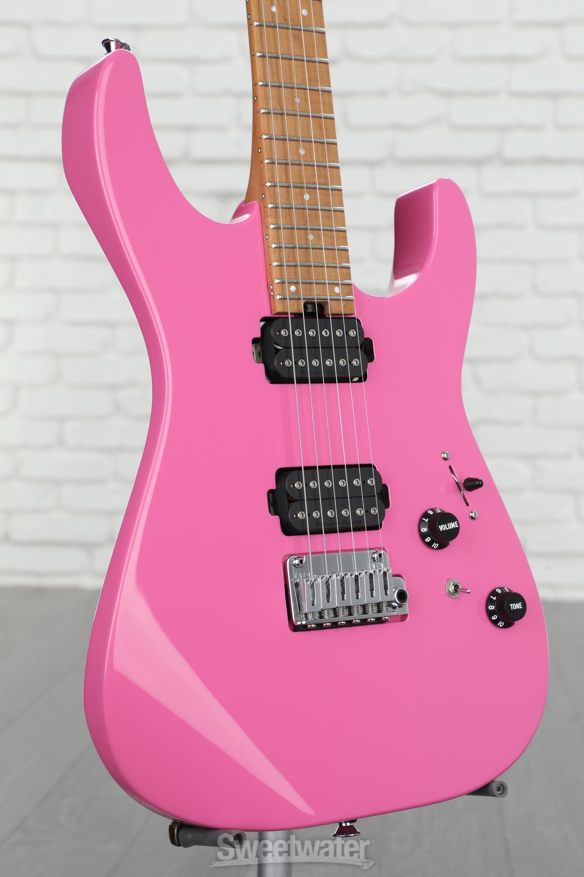 Charvel Pro-Mod DK24 HH 2PT CM Electric Guitar - Bubblegum Pink ...