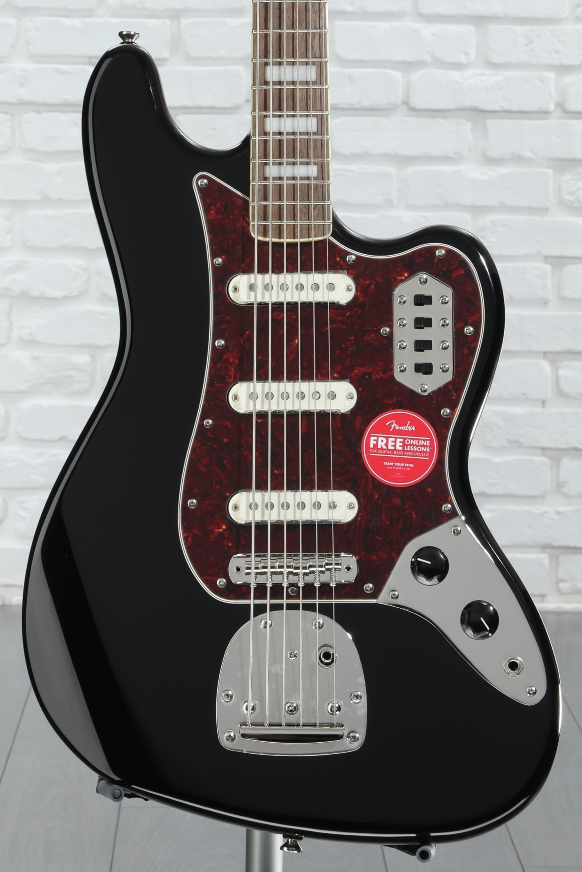 Squier Classic Vibe Bass VI - Black | Sweetwater