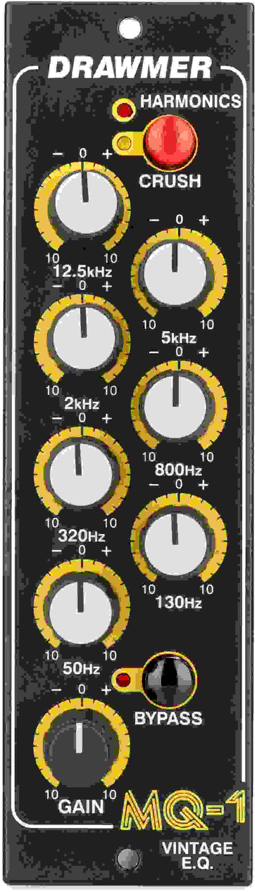 Drawmer MQ-1 Single-channel 7-band 500 Series EQ | Sweetwater