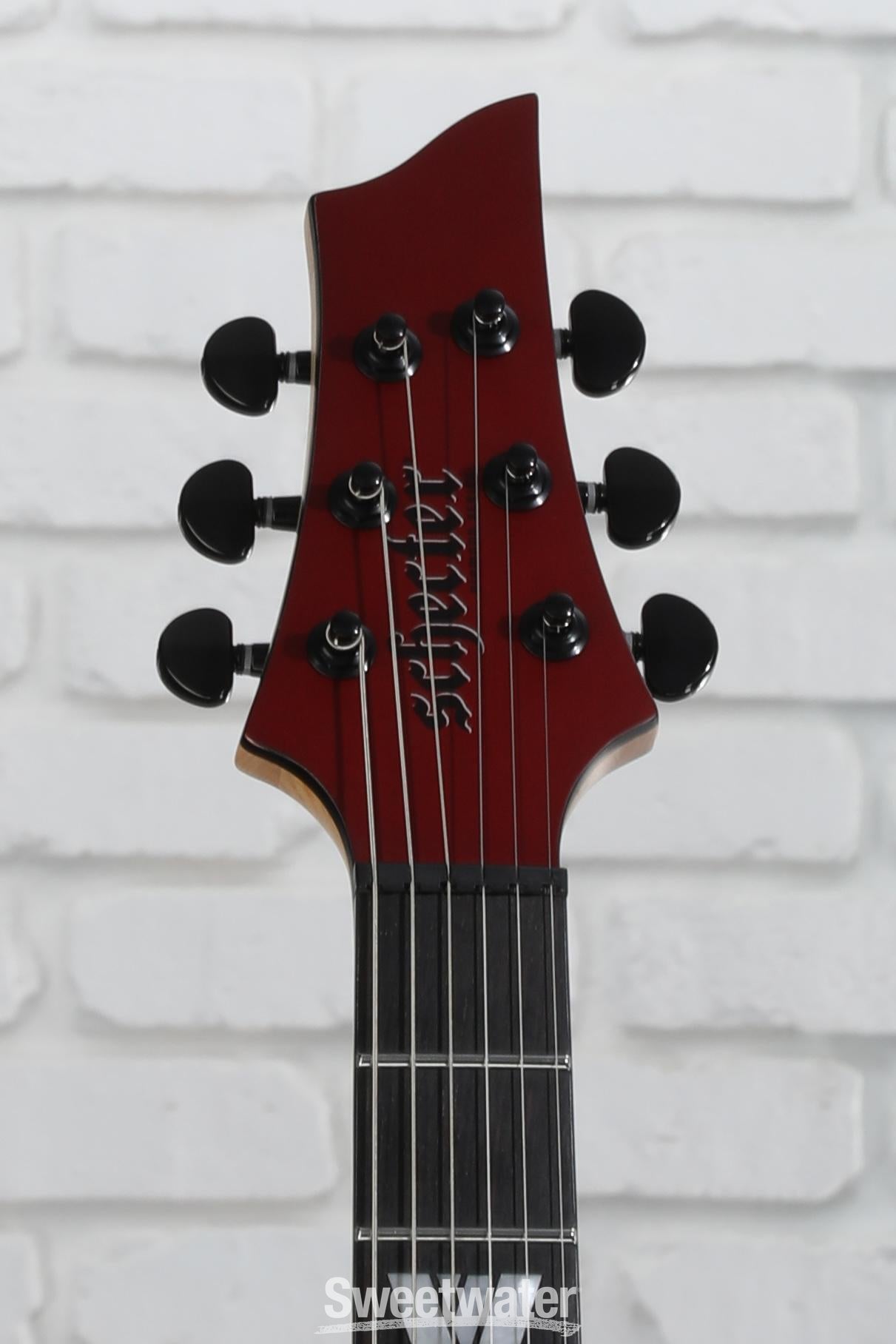 Schecter C-1 SLS Custom Electric Guitar - Racing Red | Sweetwater