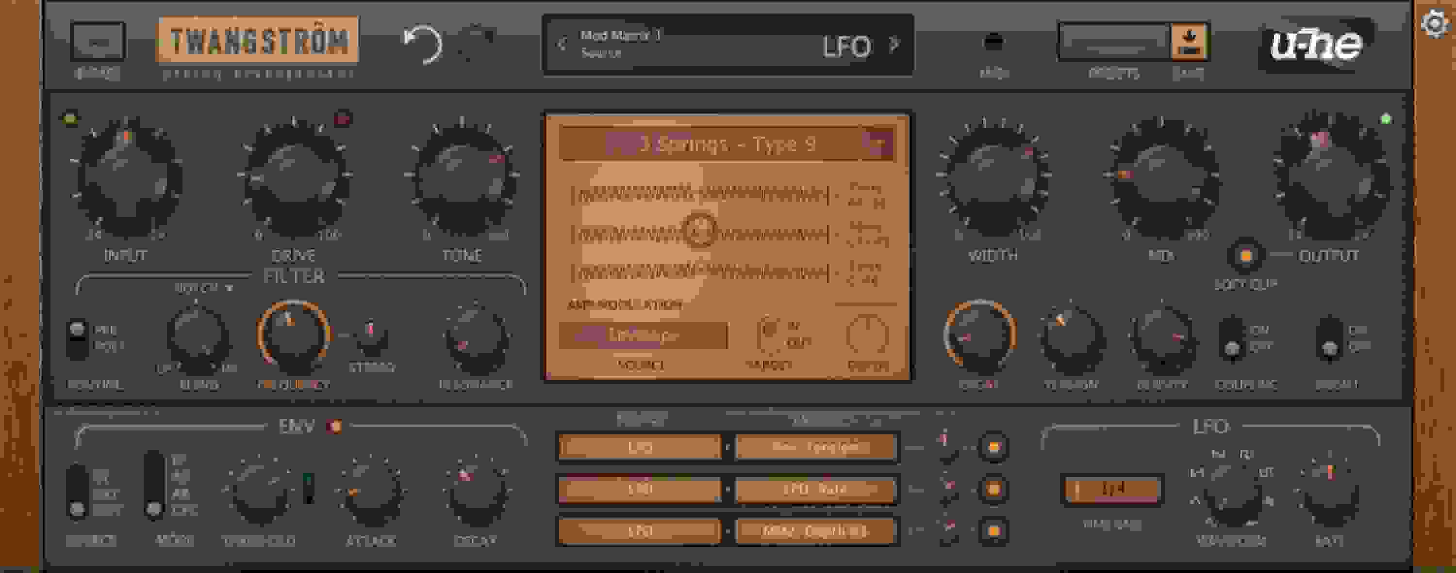 u-he Twangstrom Spring Reverberator | Sweetwater