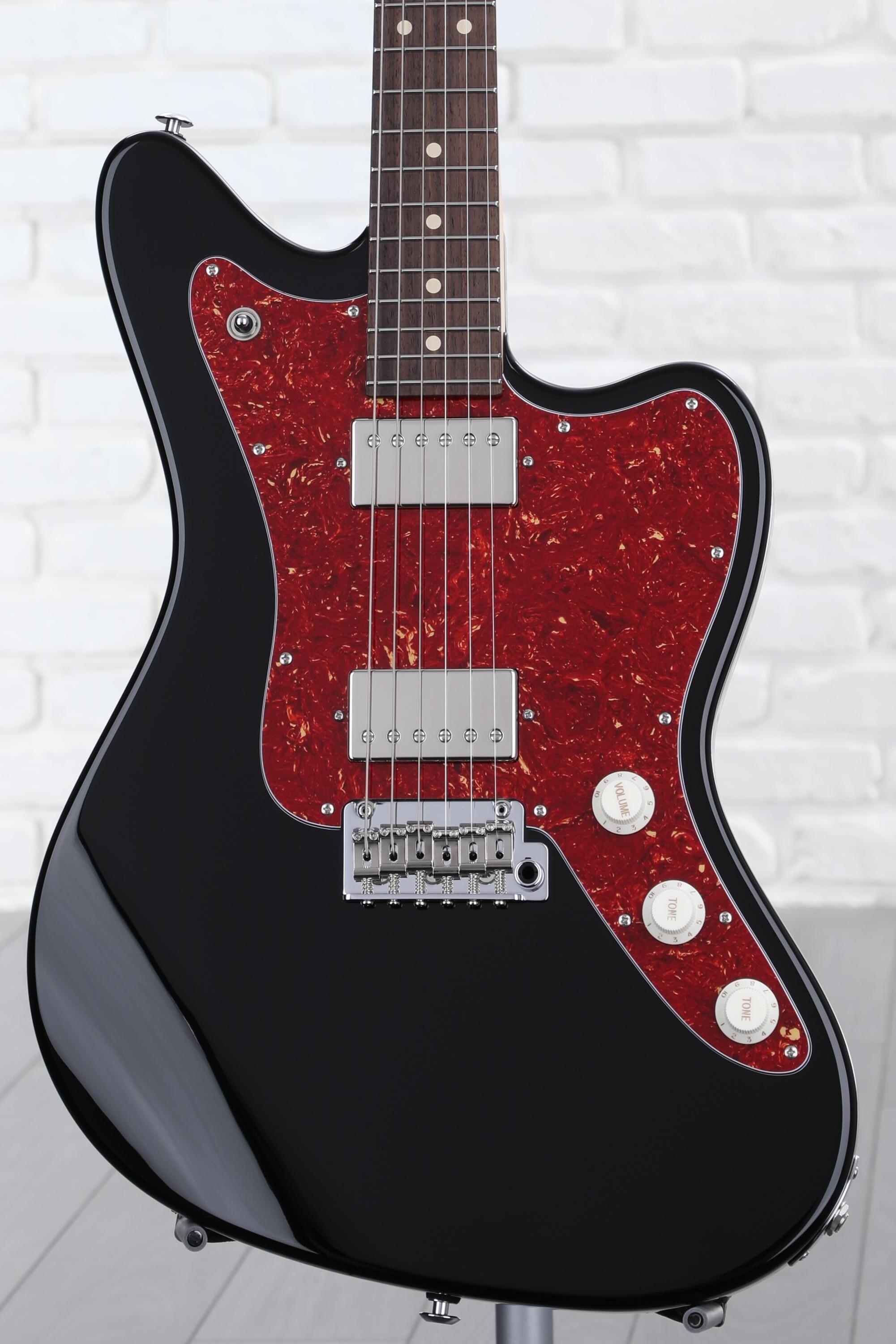 Suhr Classic JM HH Electric Guitar with Tremolo - Black | Sweetwater