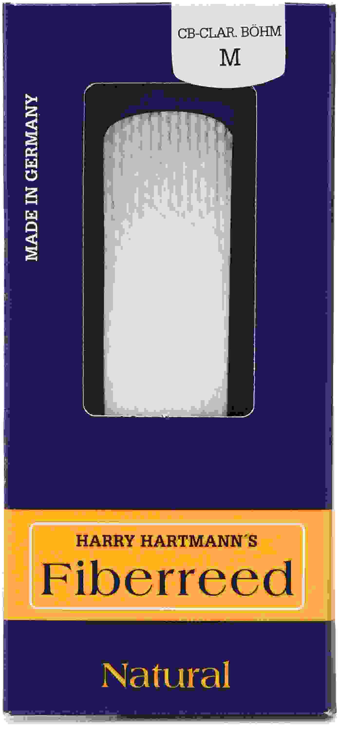 Fiberreed Natural Contrabass Clarinet Reed - Medium | Sweetwater