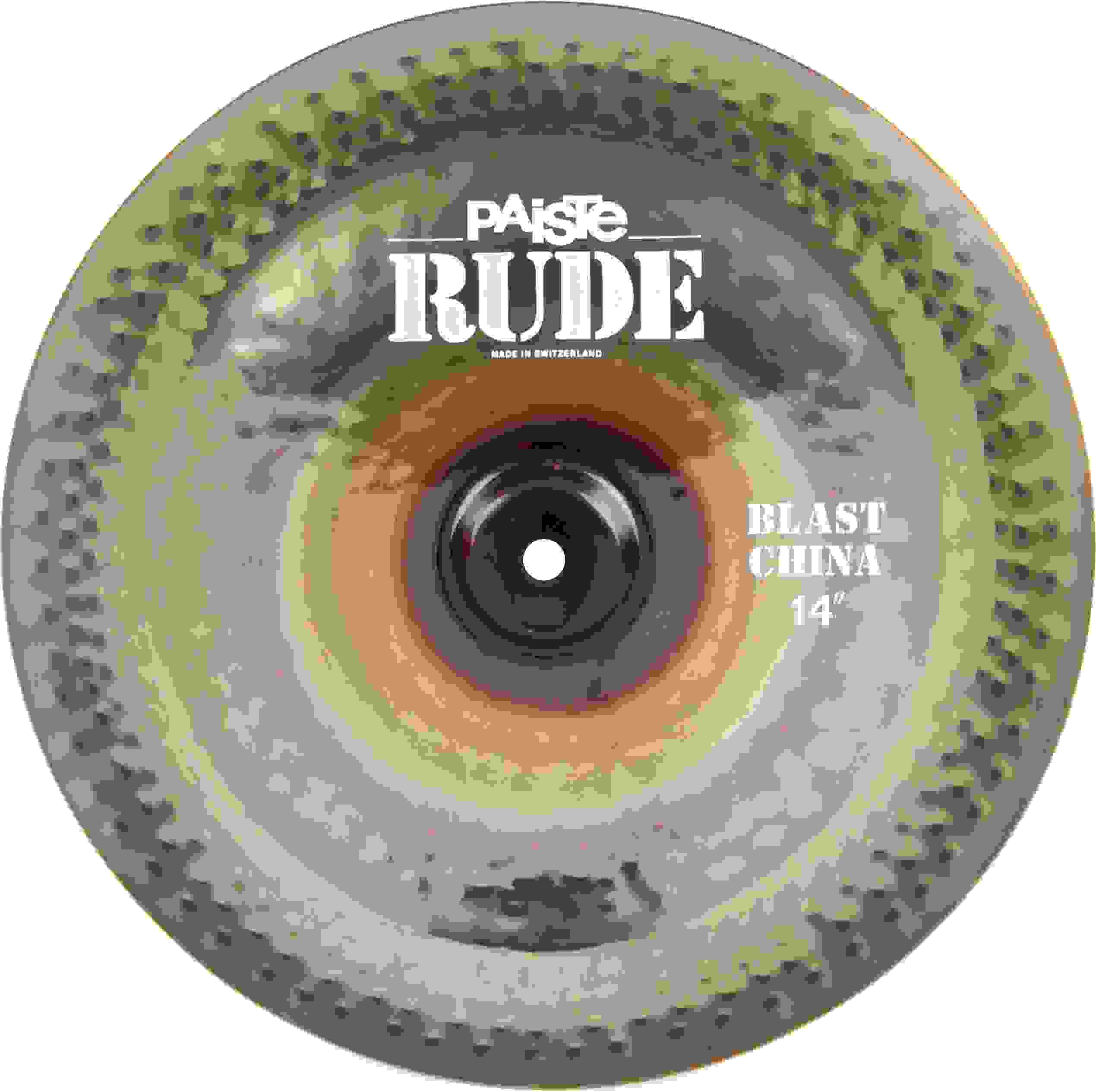 Paiste 14 inch RUDE Blast China Cymbal | Sweetwater