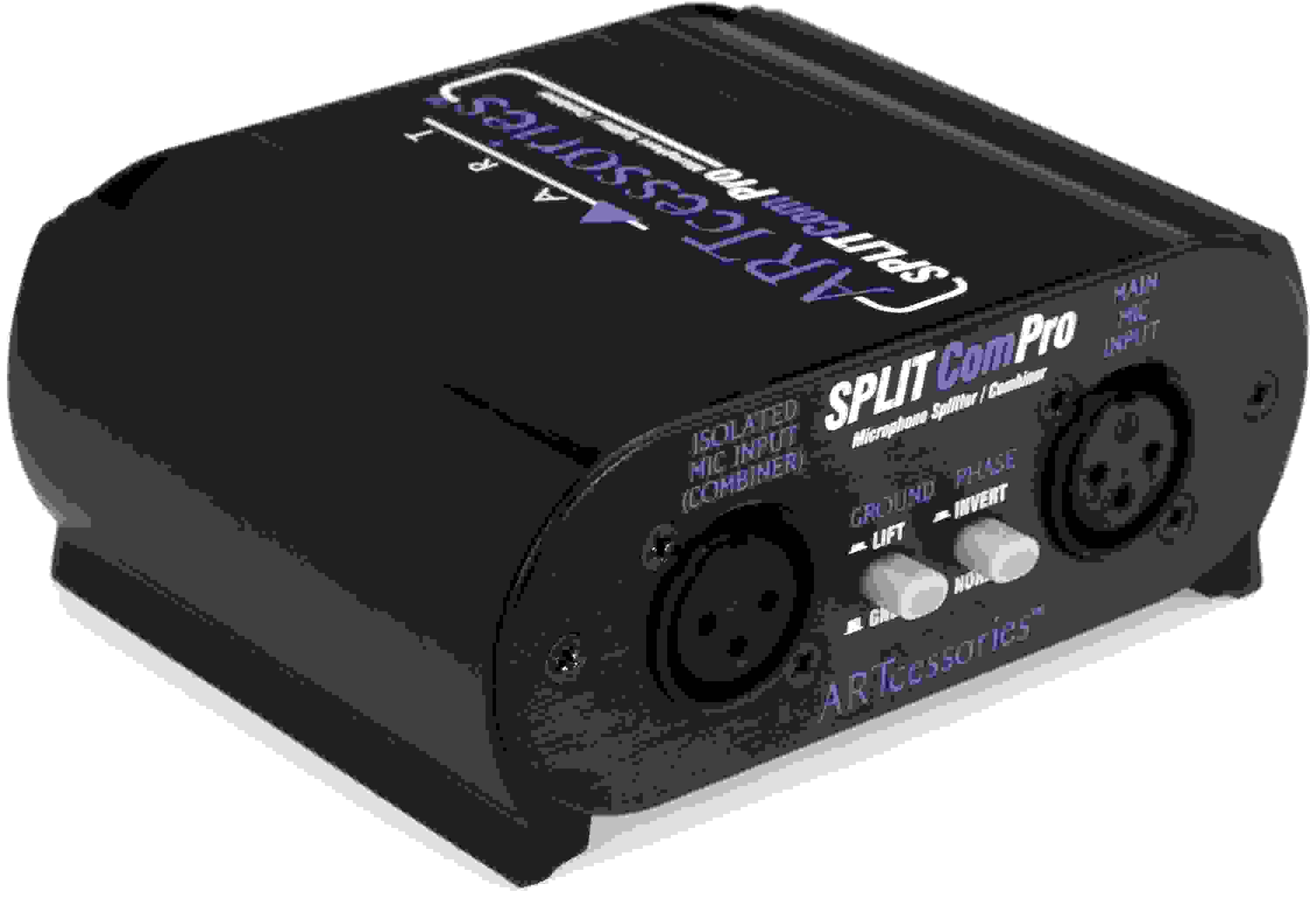 ART SPLITCom Pro Microphone Splitter / Combiner | Sweetwater