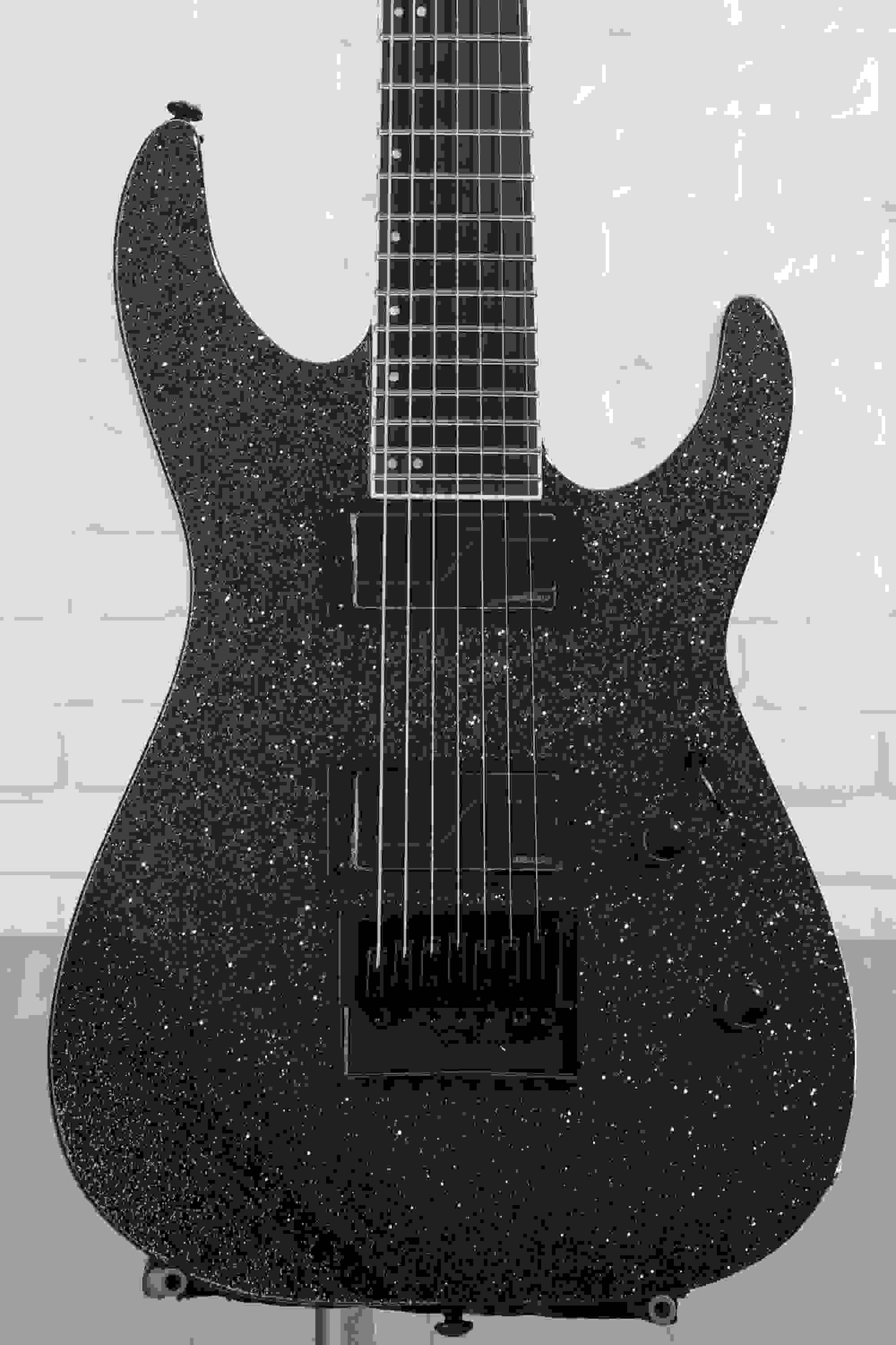 ESP LTD M-1007B 7-string Baritone Electric Guitar - Granite Sparkle ...