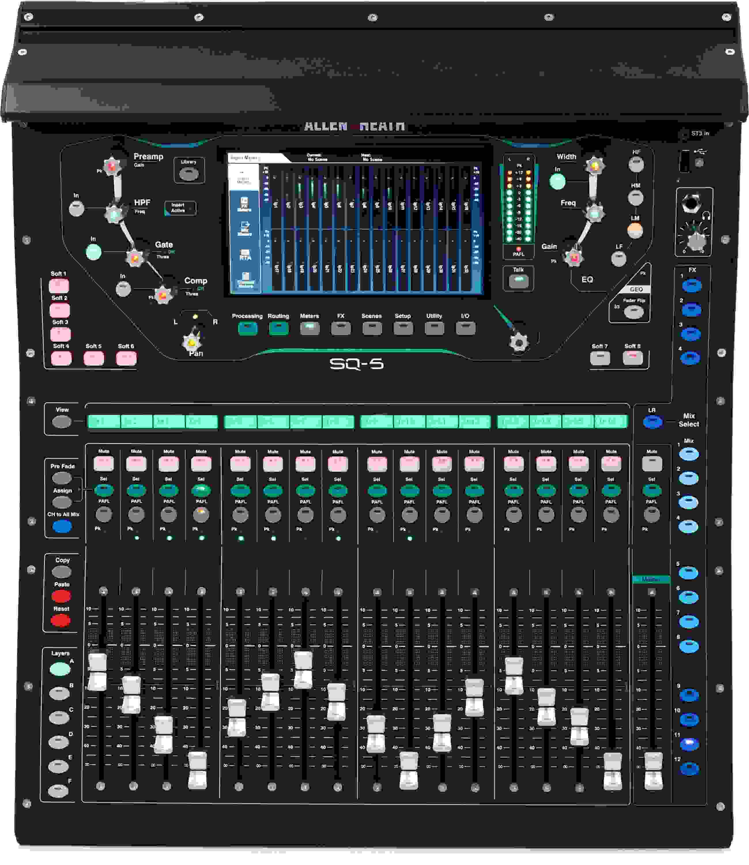 Allen & Heath SQ-5 48-channel Digital Mixer | Sweetwater