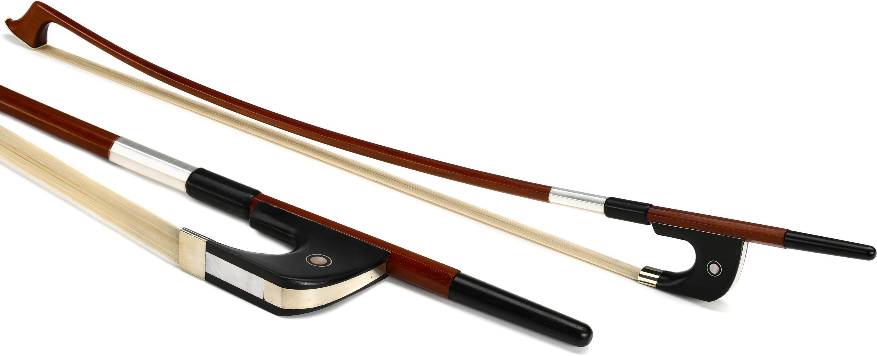 Howard Core 1085DB-G Octagonal Brazilwood Double Bass Bow - German, 3/4 ...