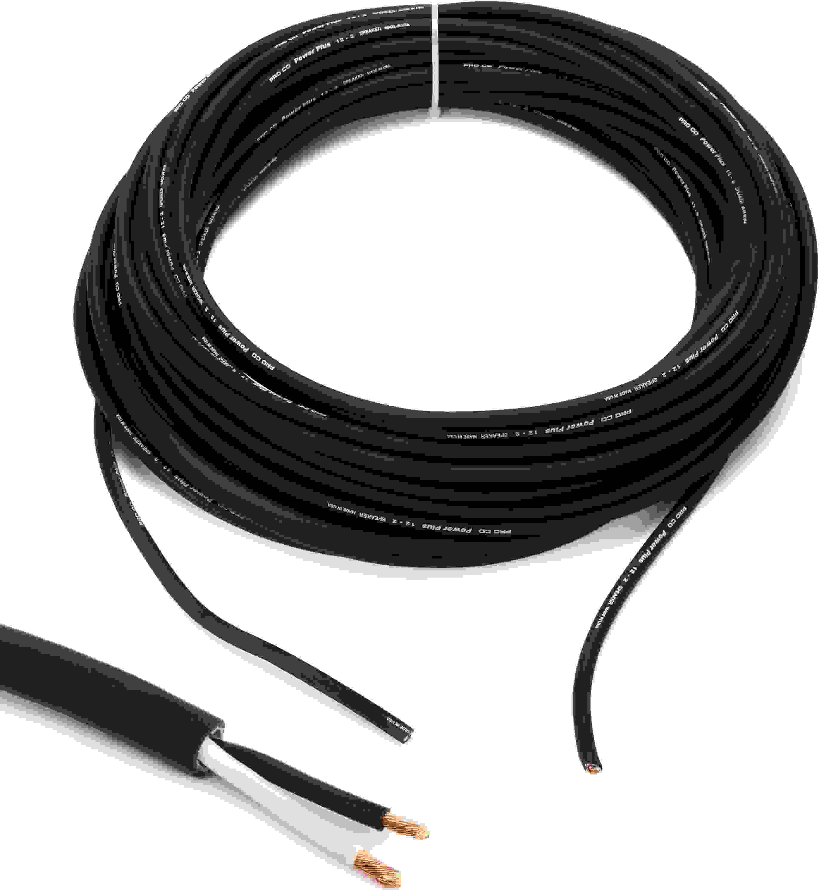 Pro Co 12-2 Bulk Stage Speaker Wire - 100 feet | Sweetwater