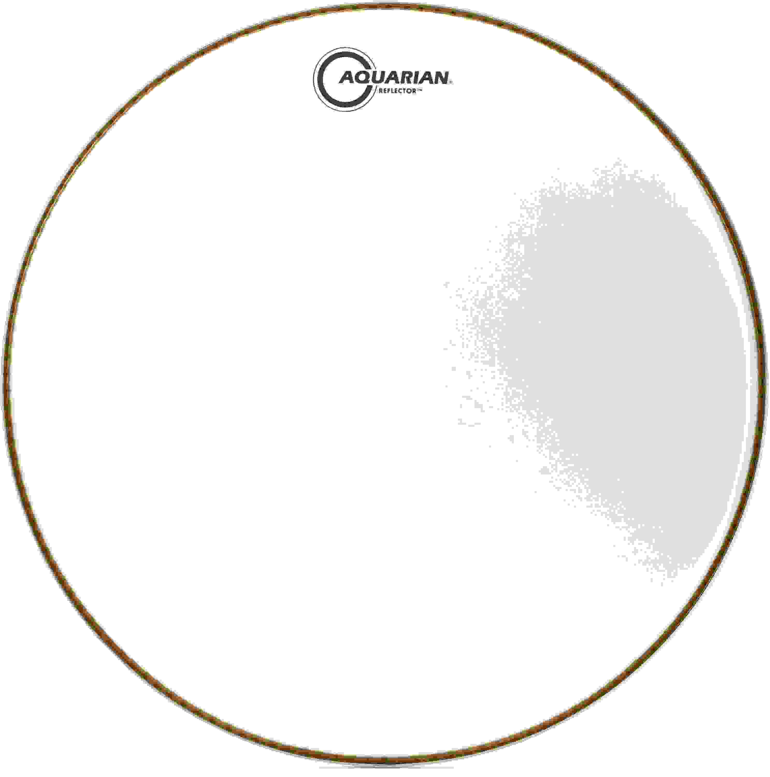 Aquarian Reflector Ice White Drumhead - 16 inch | Sweetwater