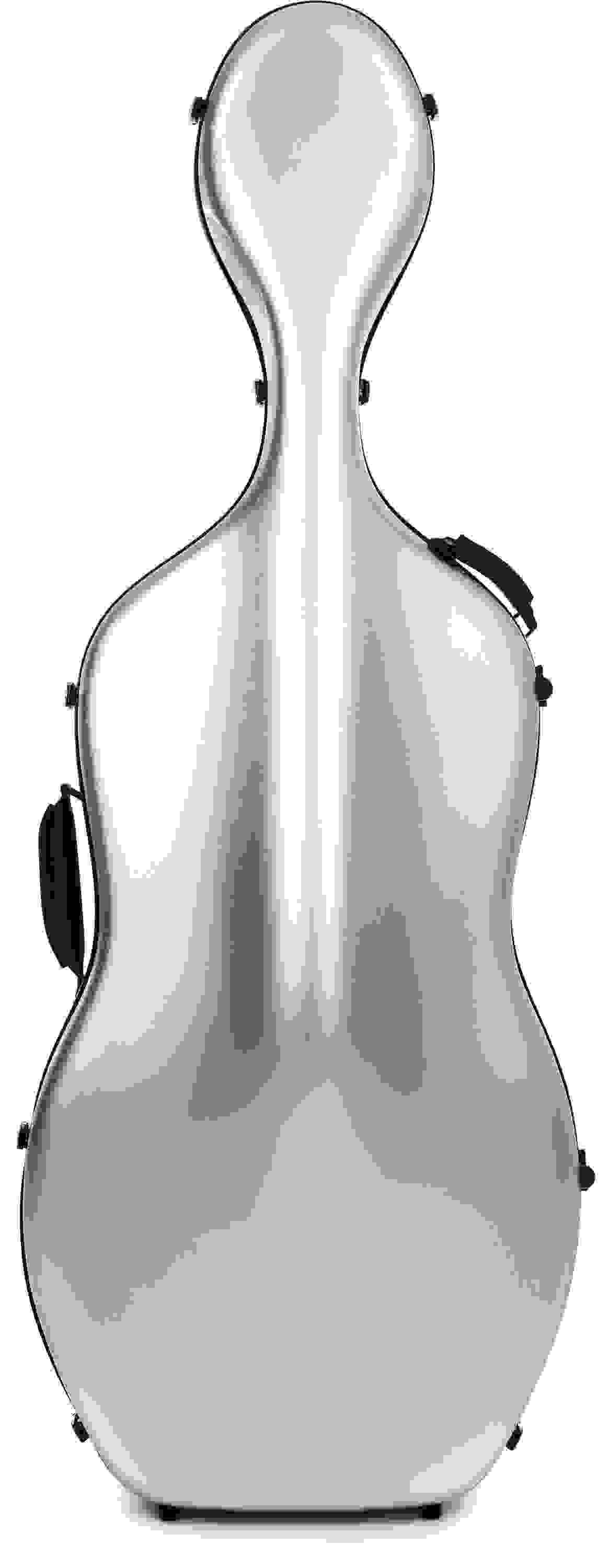 Howard Core CC4500 Scratch-resistant Cello Case - Silver, 4/4 Size ...